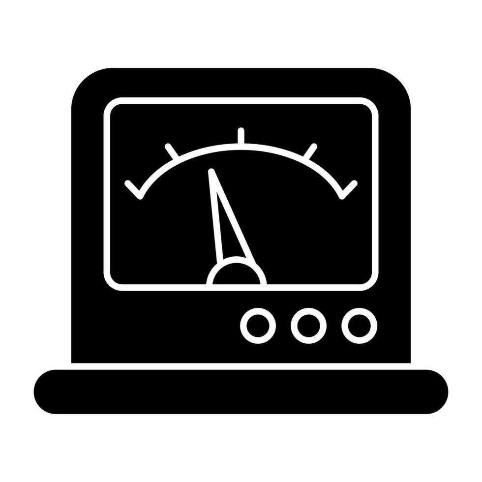 Solid Vector design of speedometer 24153389 Vector Art at Vecteezy