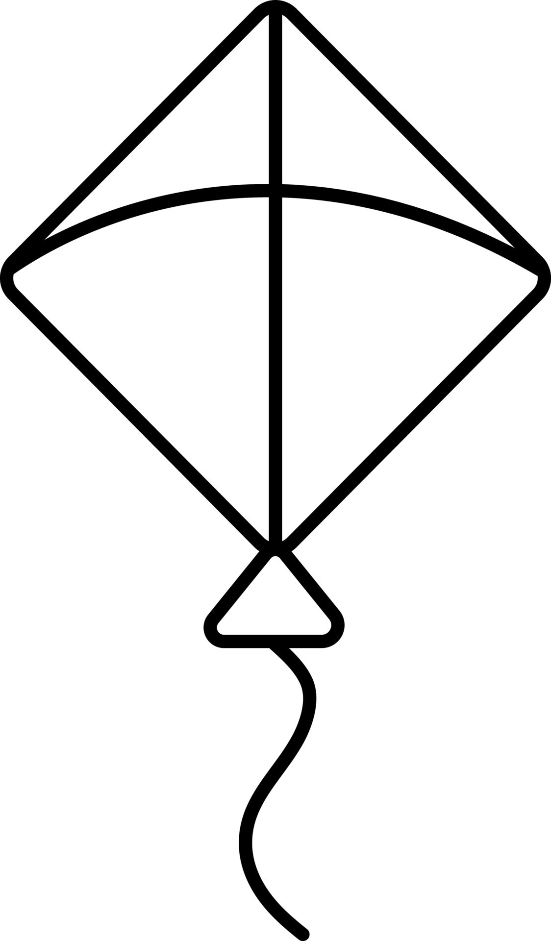 Isolated Kite Icon Icon In Black Line Art. 24155367 Vector Art at Vecteezy Isolated Kite Icon Icon In Black Line Art. 24155367 Vector Art at Vecteezy