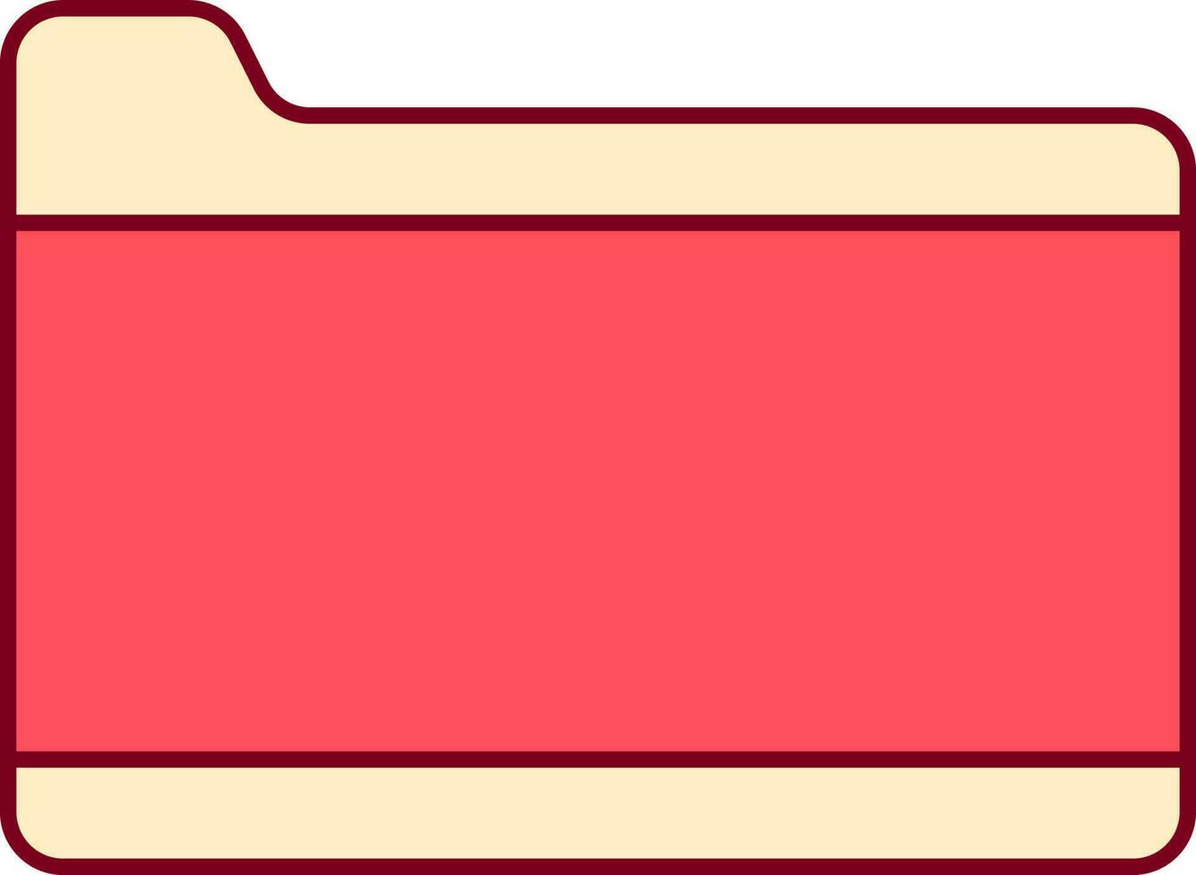 Folder Icon Red Folder Icon Red
