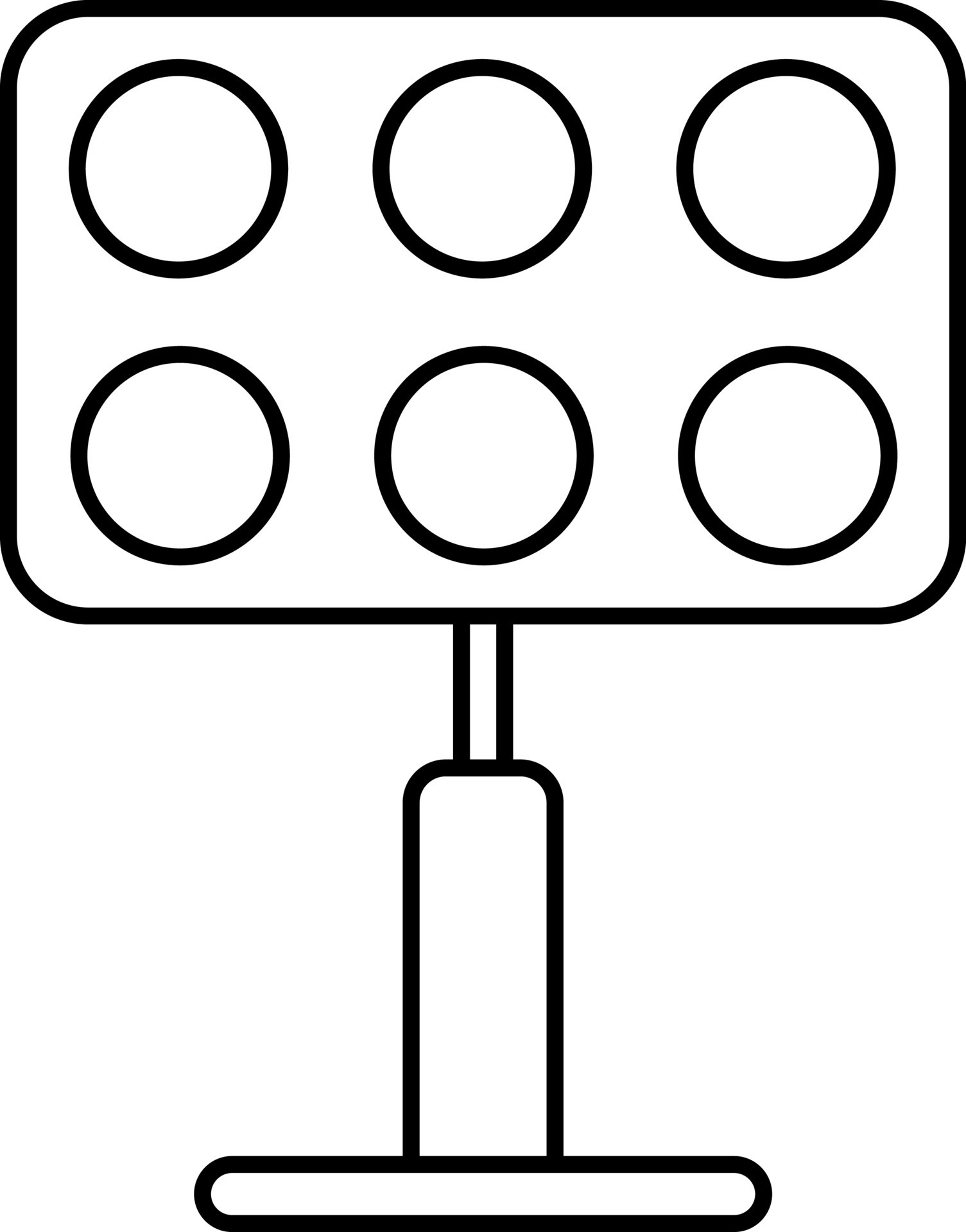 Black Linear Style Stadium Light Icon. 24158536 Vector Art at Vecteezy Black Linear Style Stadium Light Icon. 24158536 Vector Art at Vecteezy