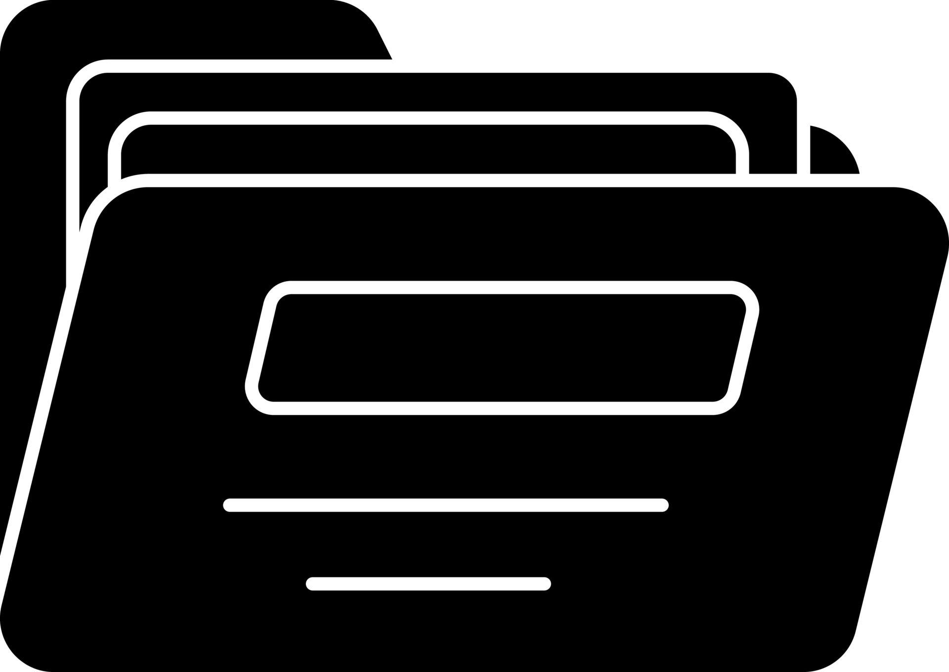 File Folder Icon. 24161113 Vector Art at Vecteezy