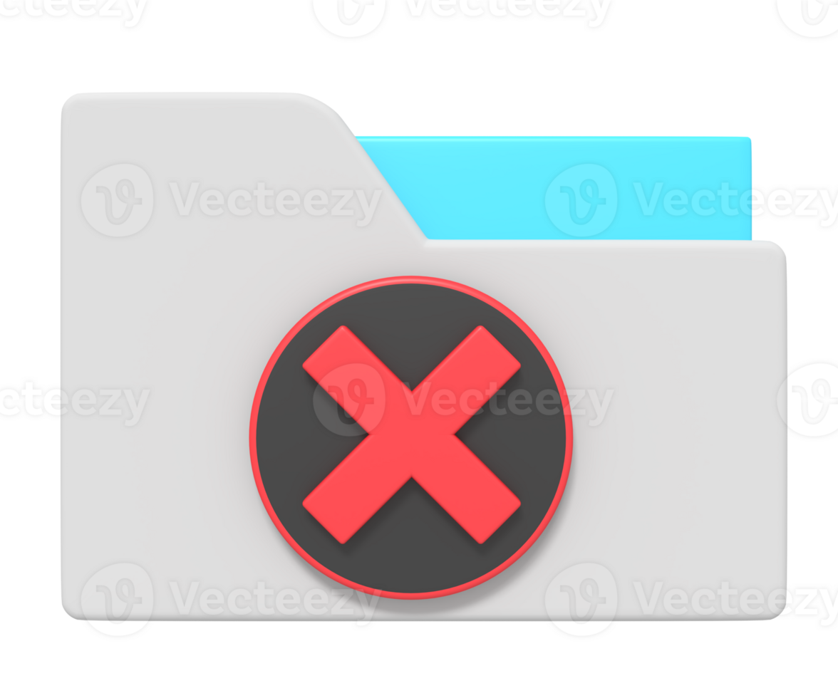 3d icon of Remove Folder 24169584 PNG 3d icon of Remove Folder 24169584 PNG
