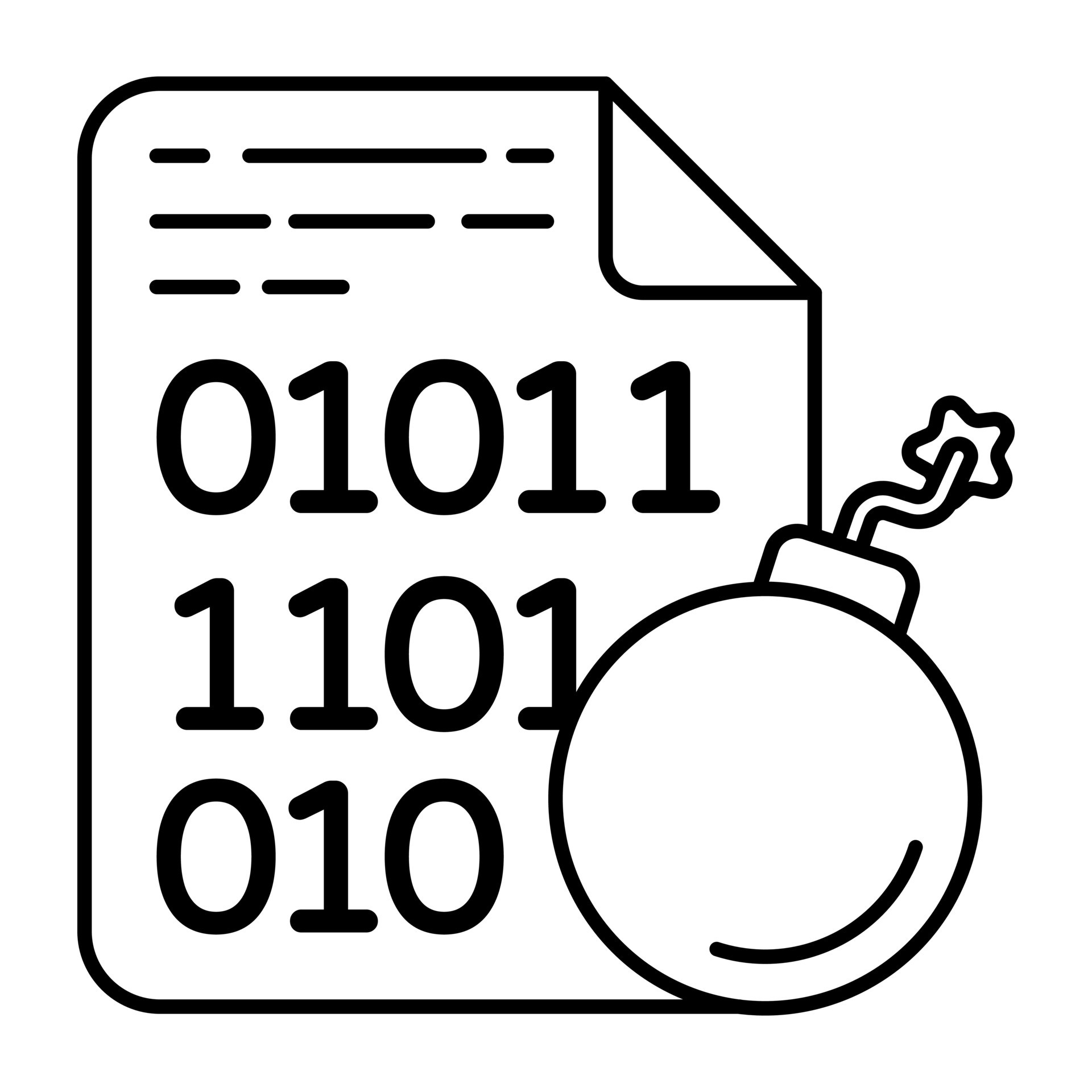 An Icon Design Of Binary File 24169870 Vector Art At Vecteezy