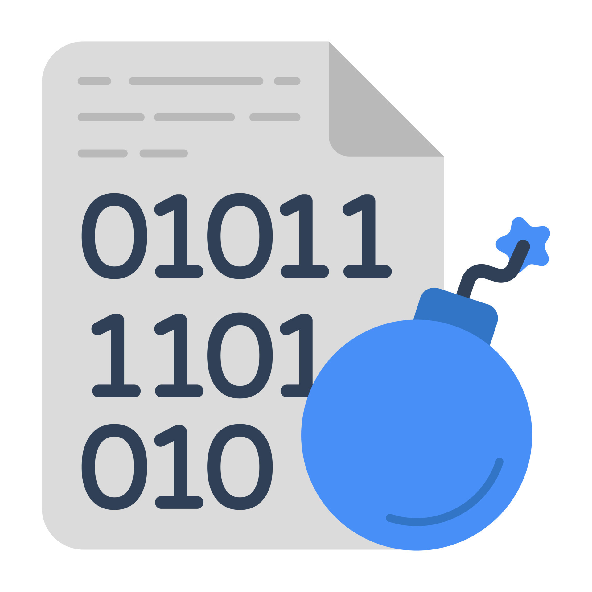An Icon Design Of Binary File 24169871 Vector Art At Vecteezy