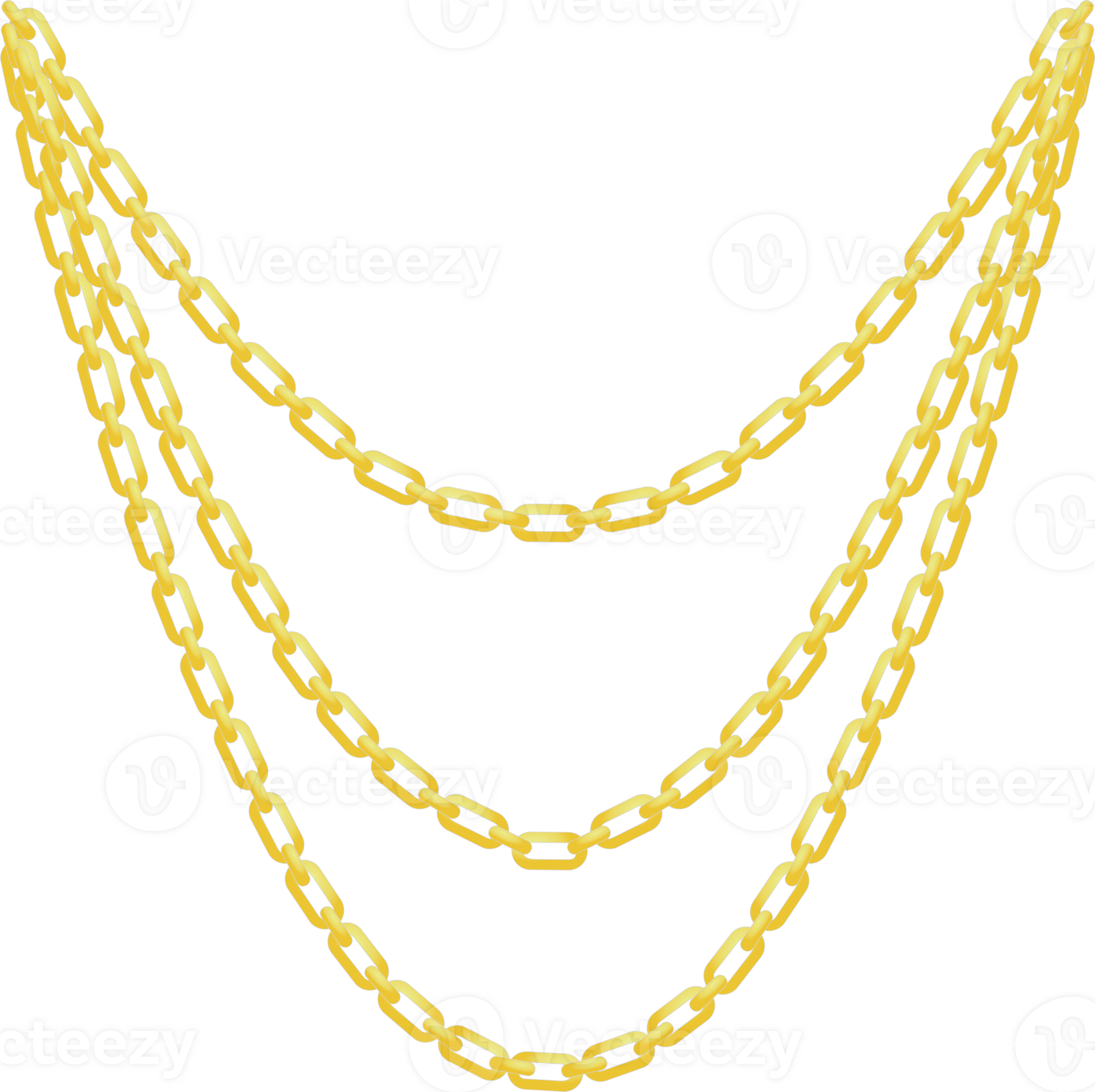Chain gold necklace PNG 24170448 PNG
