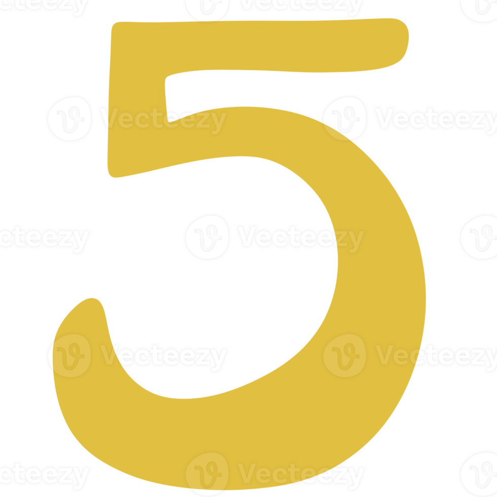 Yellow Number Pastel Tone 24170841 PNG Yellow Number Pastel Tone 24170841 PNG