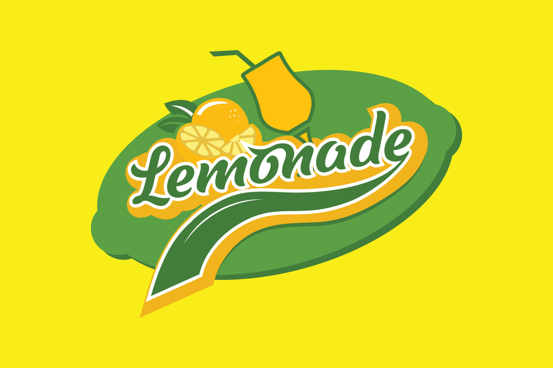 Lemonade Creative Amazing Logo Design Template 24173619 Vector Art At