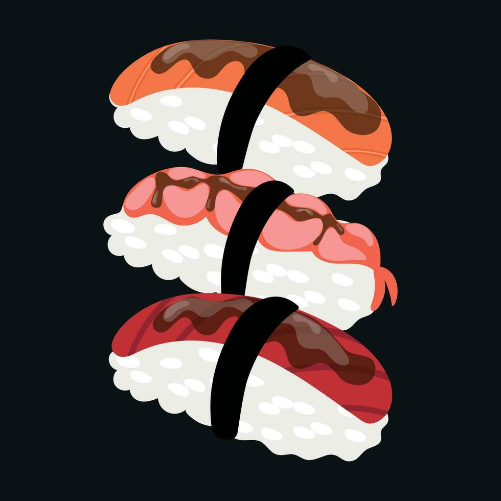 un pequeño conjunto de Tres tipos de Sushi 24175395 Vector en Vecteezy un pequeño conjunto de Tres tipos de Sushi 24175395 Vector en Vecteezy