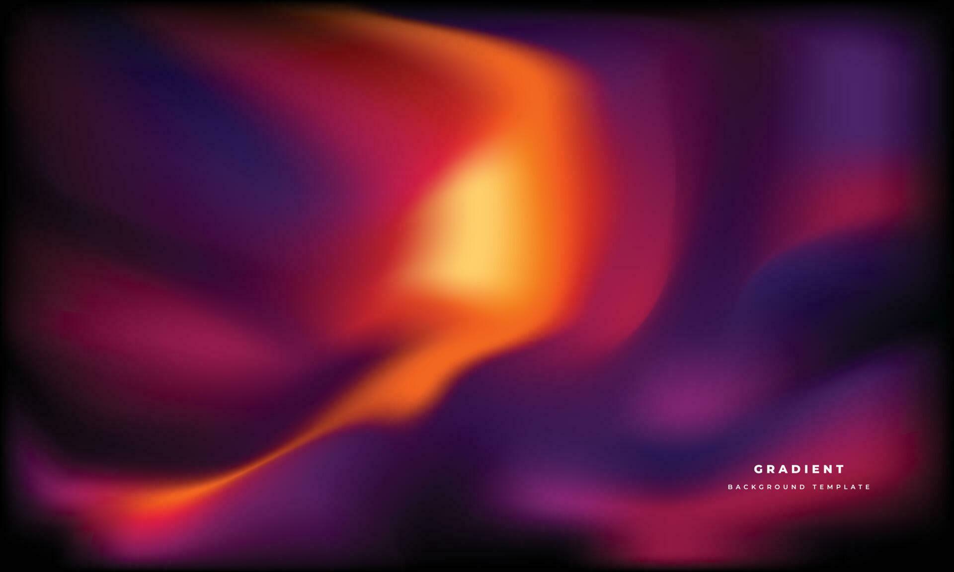 Colorful Fluid Gradient Mesh Background Template Copy Space Dynamic Colour Flow Backdrop Design