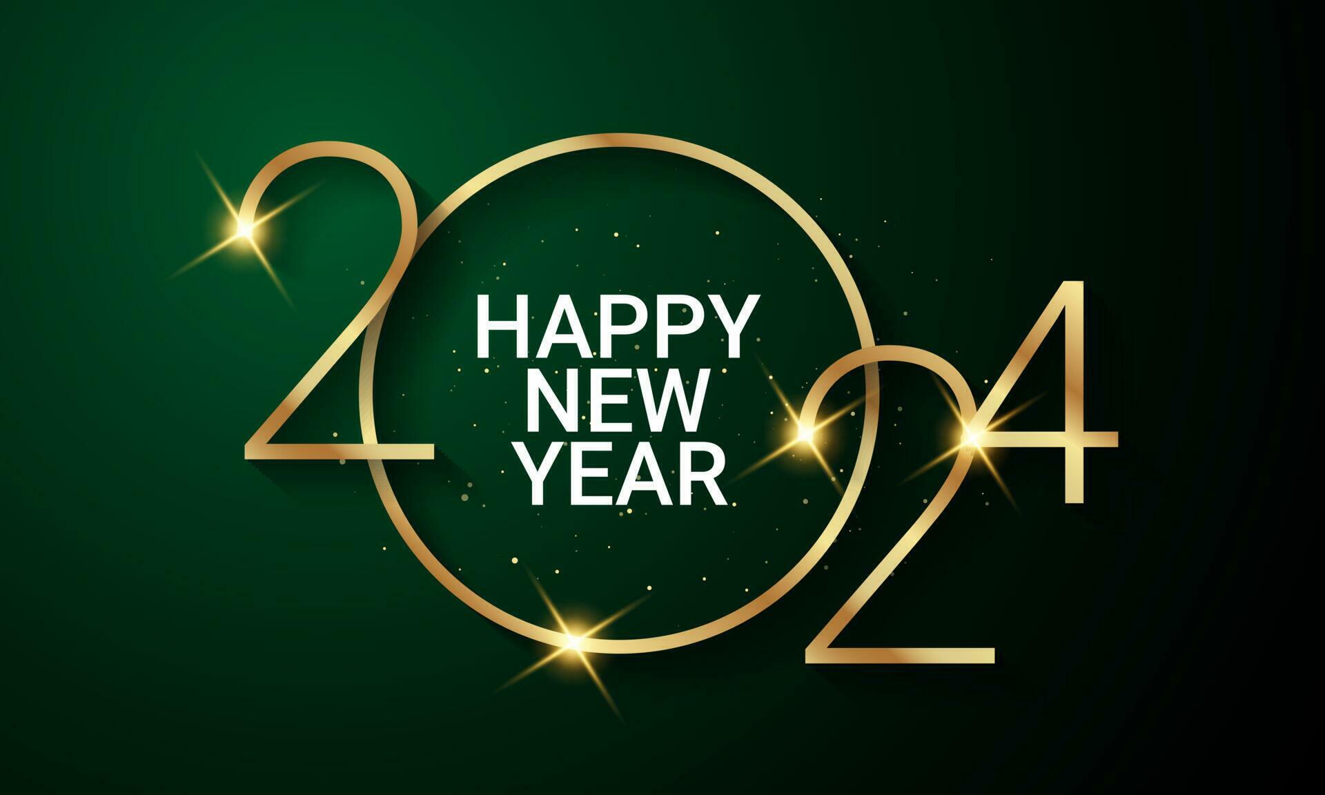 2024 Happy New Year Background Design. 24176647 Vector Art at Vecteezy