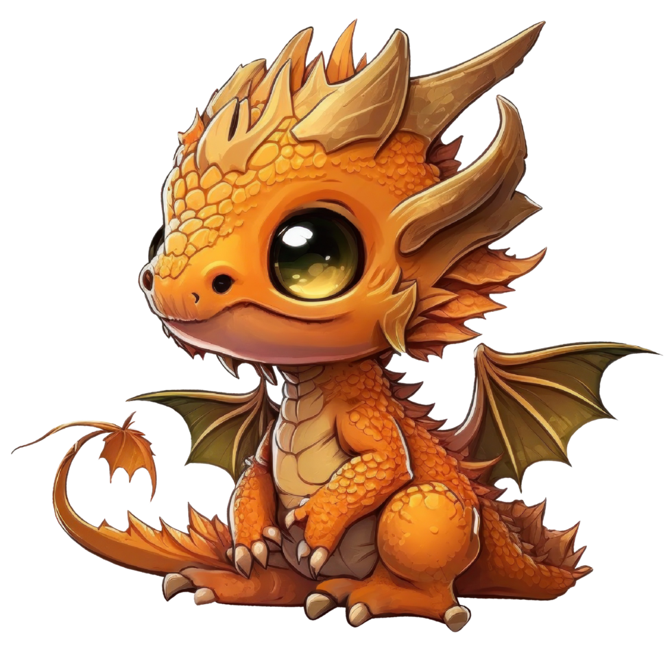 Cute Baby Dragon Clipart Fantasy watercolor t-shirt design, transparent ...
