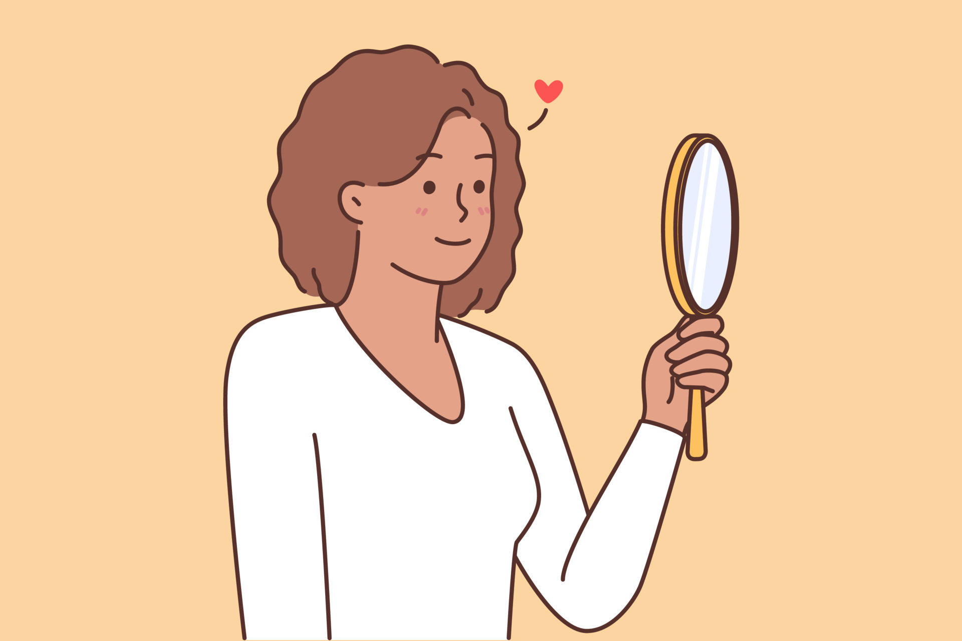 Reflection In Mirror Clipart Reflection In Mirror Clipart
