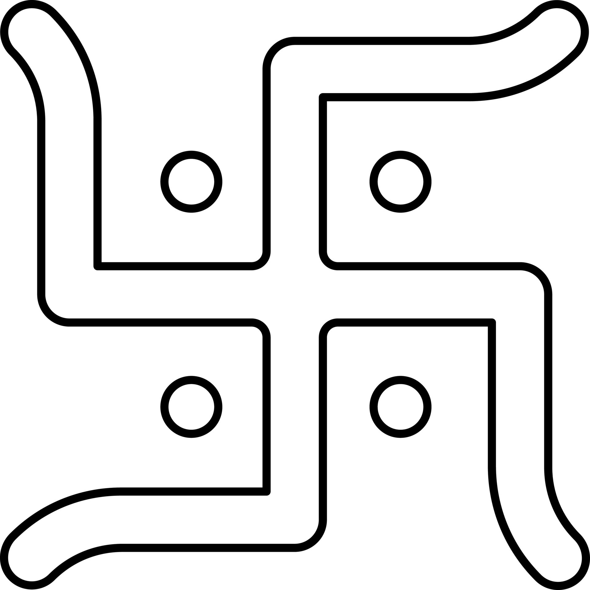 Illustration Of Swastik Indian spiritual symbol Or Icon. 24181790 Vector Art at Vecteezy