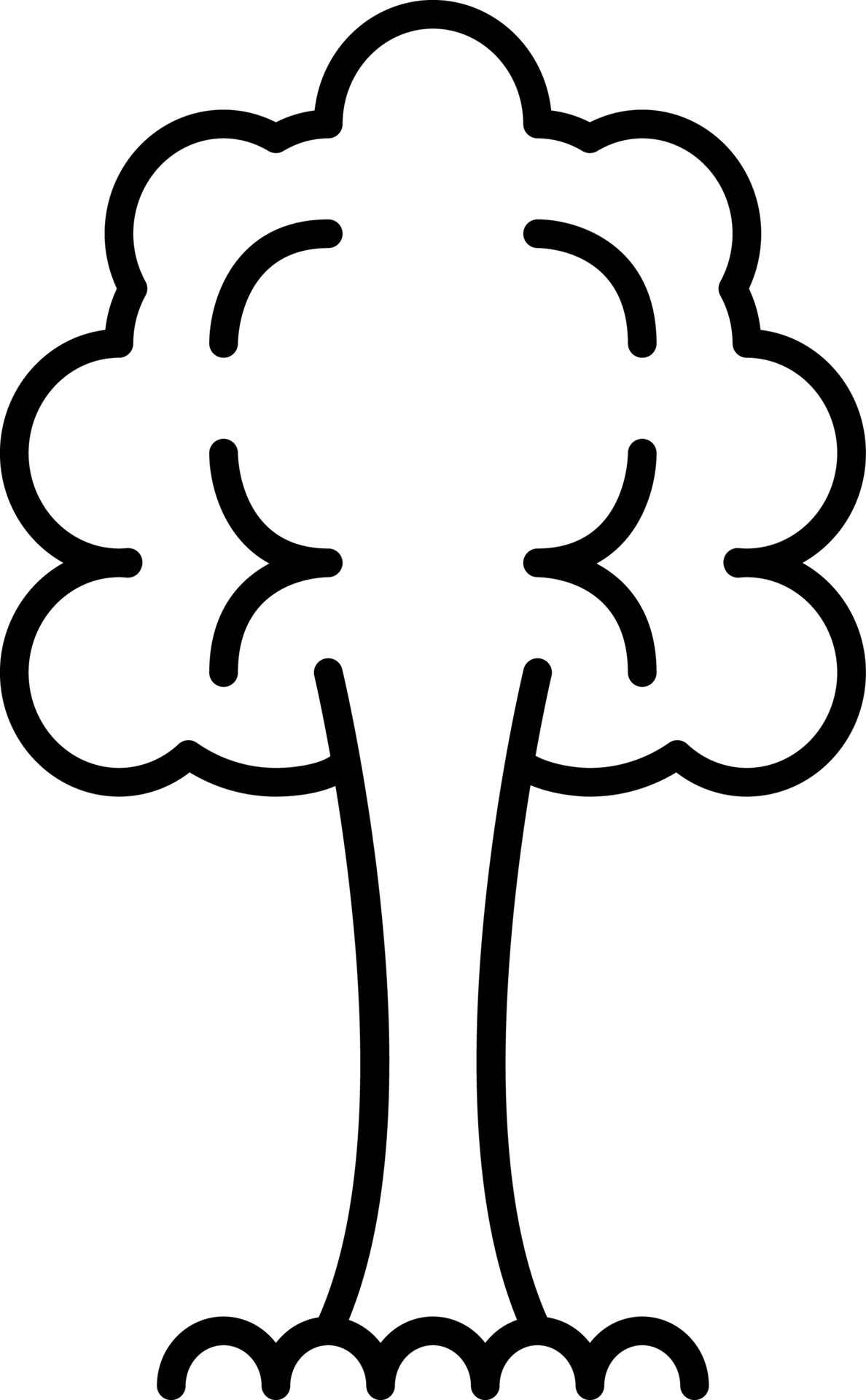 Black Linear Style Tree Icon Or Symbol. 24181984 Vector Art at Vecteezy Black Linear Style Tree Icon Or Symbol. 24181984 Vector Art at Vecteezy