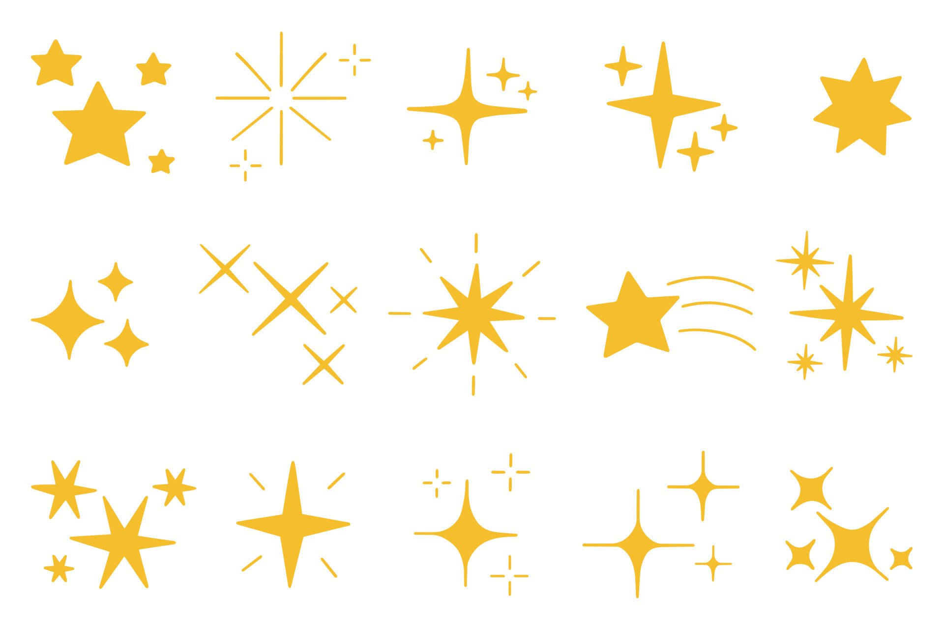 Magic Sparkles Clipart