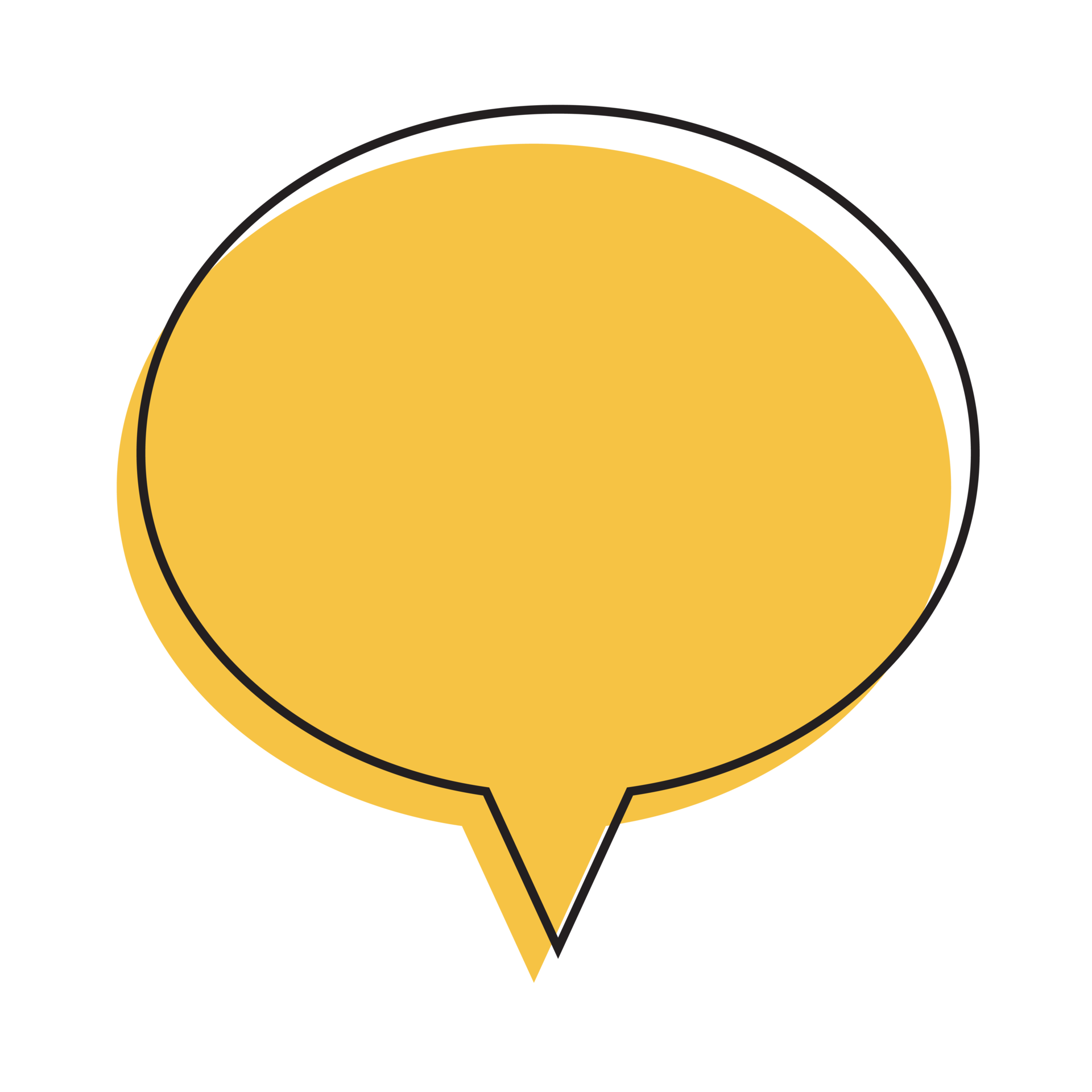 yellow bubble icon 24188139 PNG