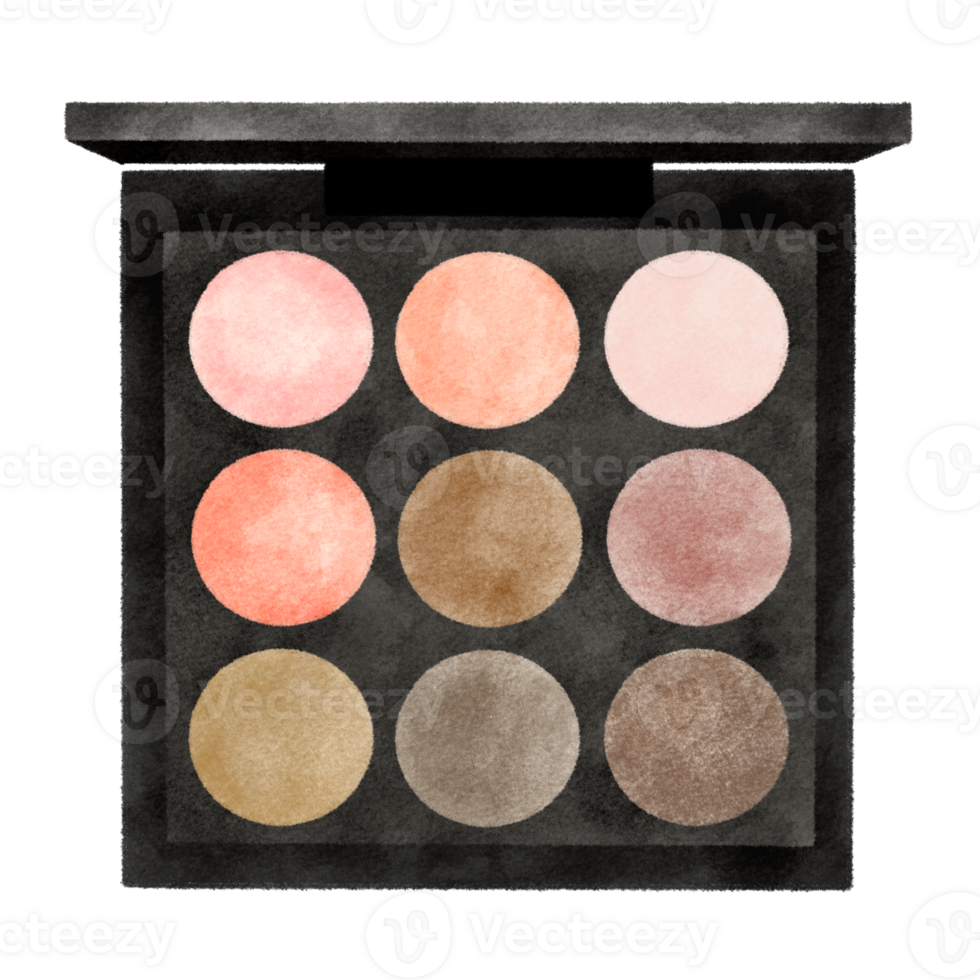 Eye Shadow Cosmetic Watercolor Illustration 24188846 Png