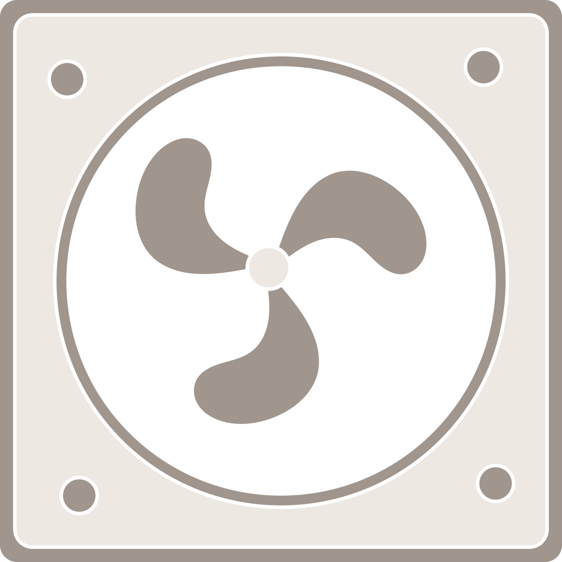 Illustration Of Cpu Fan Icon In Gray And White Color Vector Art At Vecteezy