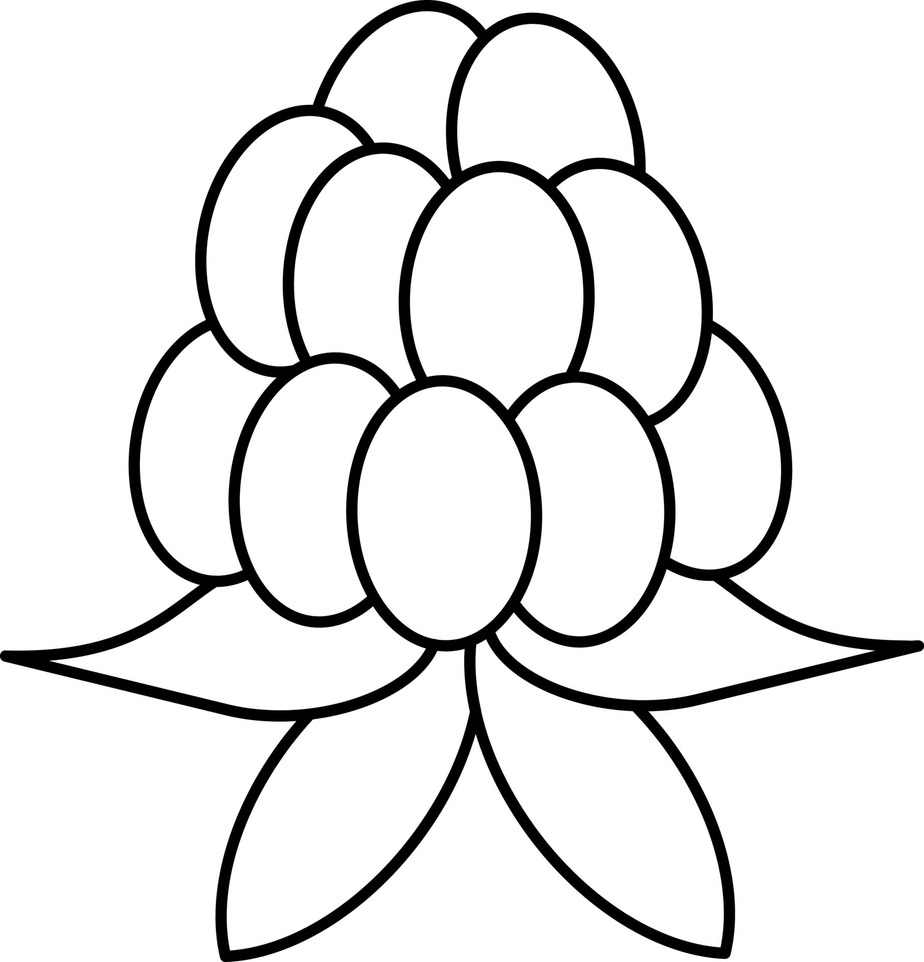 Cloudberry Icon In Thin Line Art. 24194894 Vector Art at Vecteezy