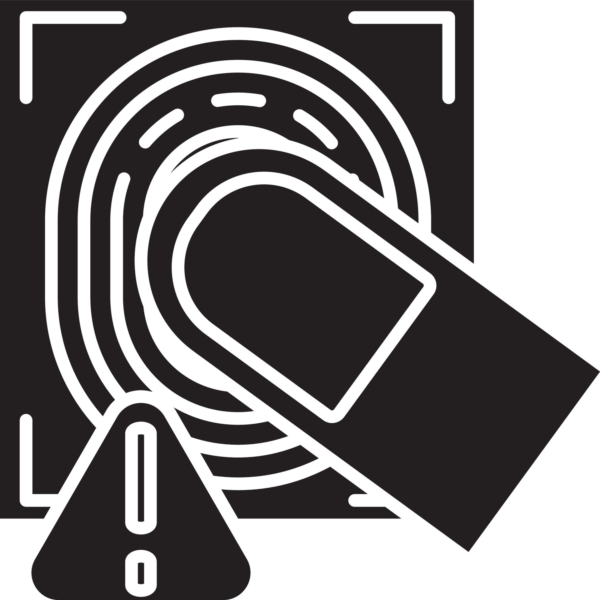 Wrong Fingerprint Scan Icon. 24195406 Vector Art at Vecteezy