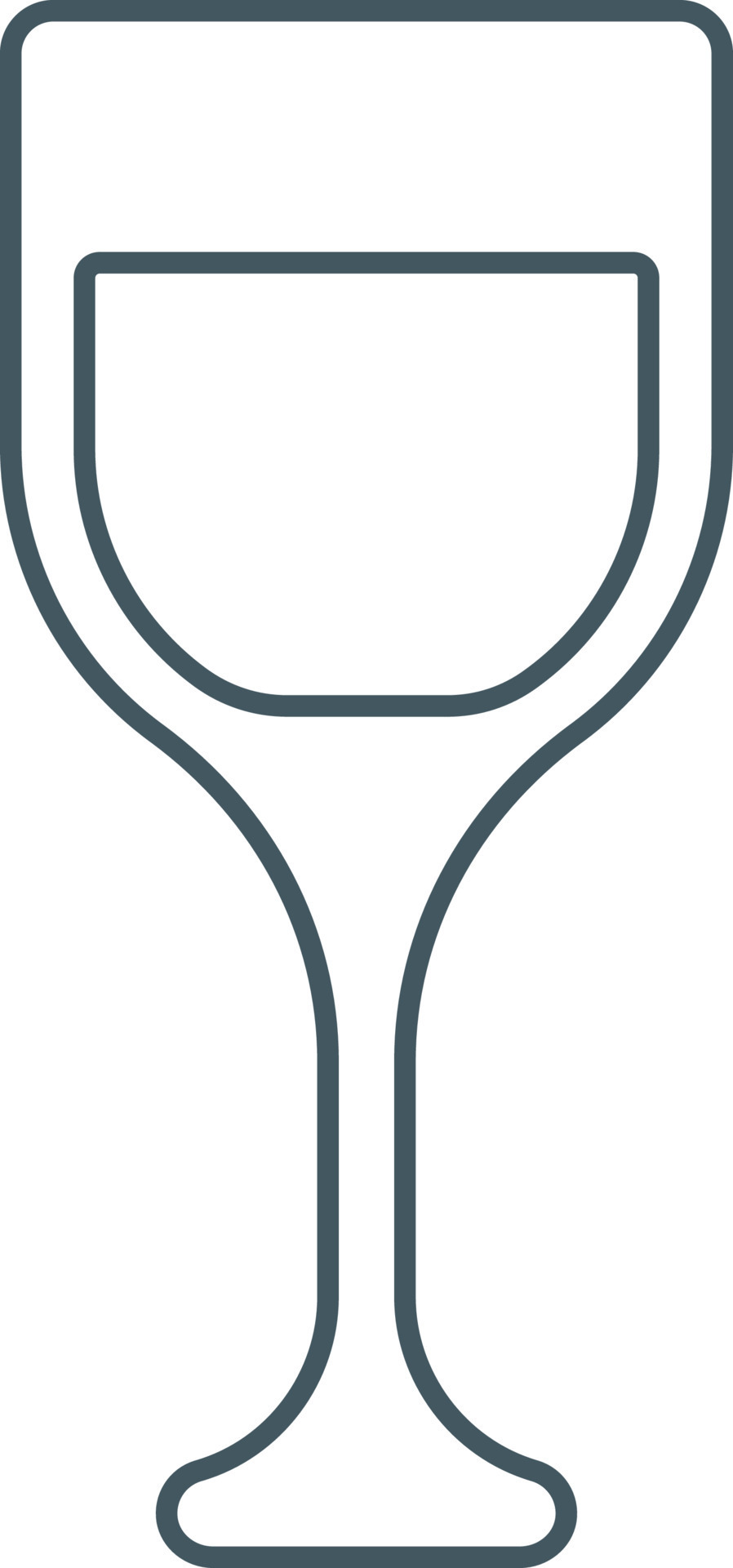 Drink Glass Icon In Thin Line 24196548 Vector Art At Vecteezy