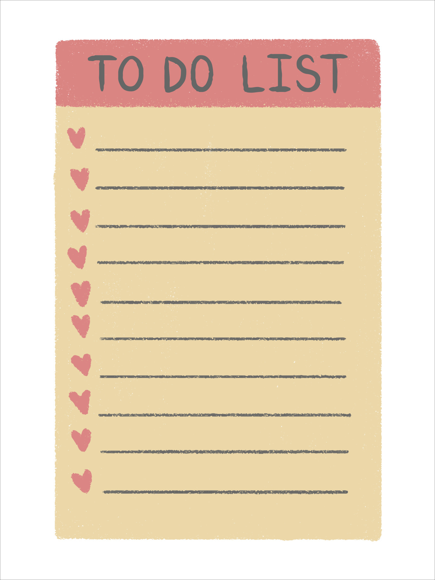 Cute Paper Stickers For Notes. Rough, Sloppy Texture. Digital Bullet