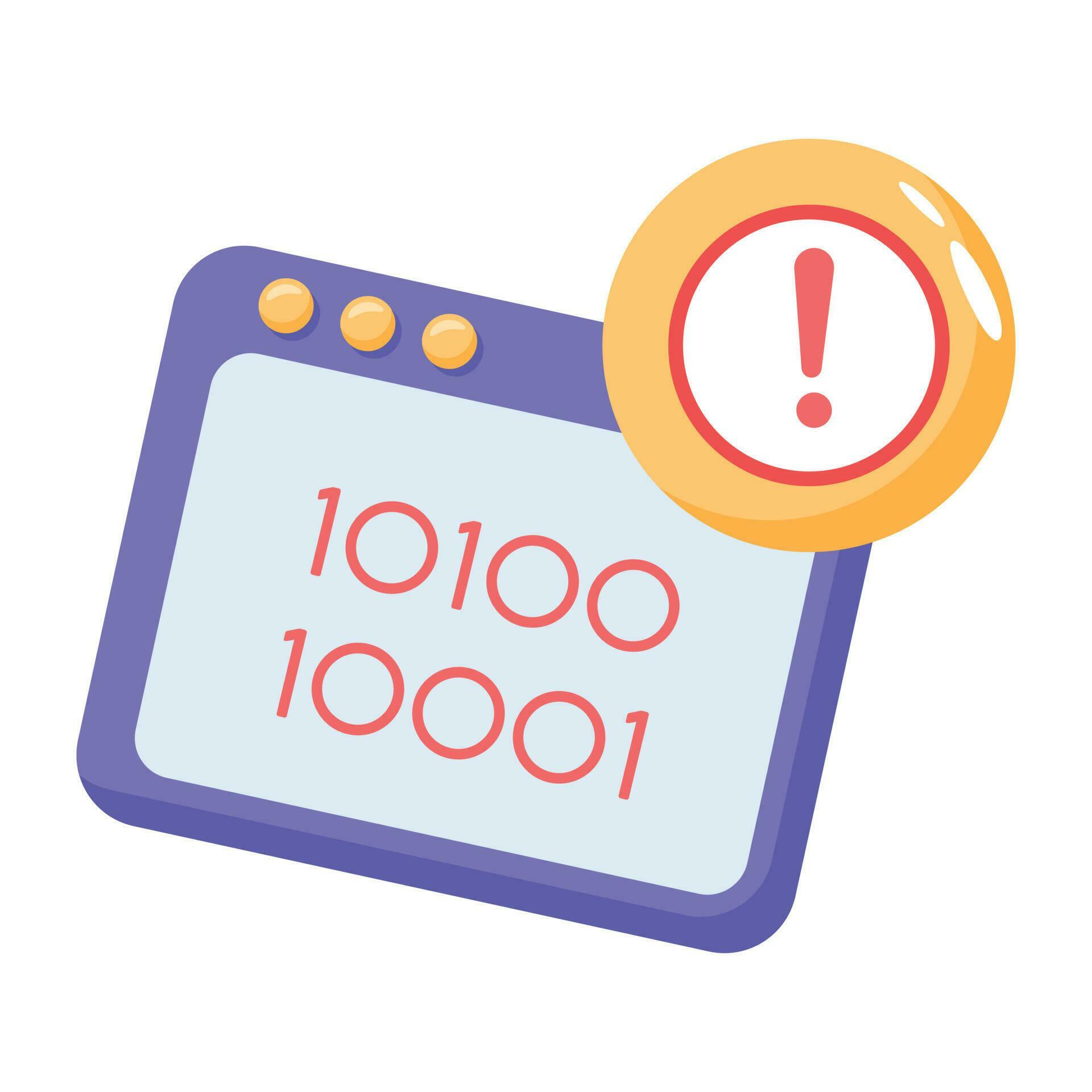 Trendy Coding Error 24203540 Vector Art at Vecteezy