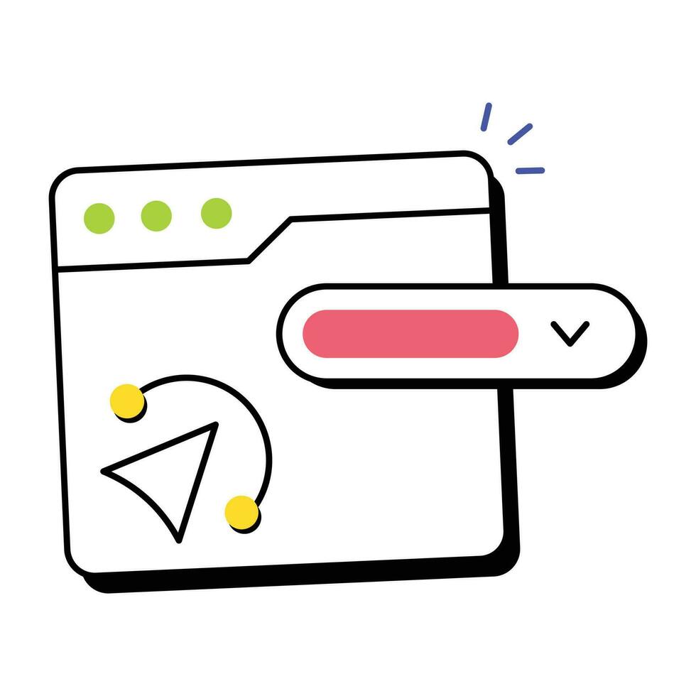 Trendy Web Designing 24204080 Vector Art at Vecteezy