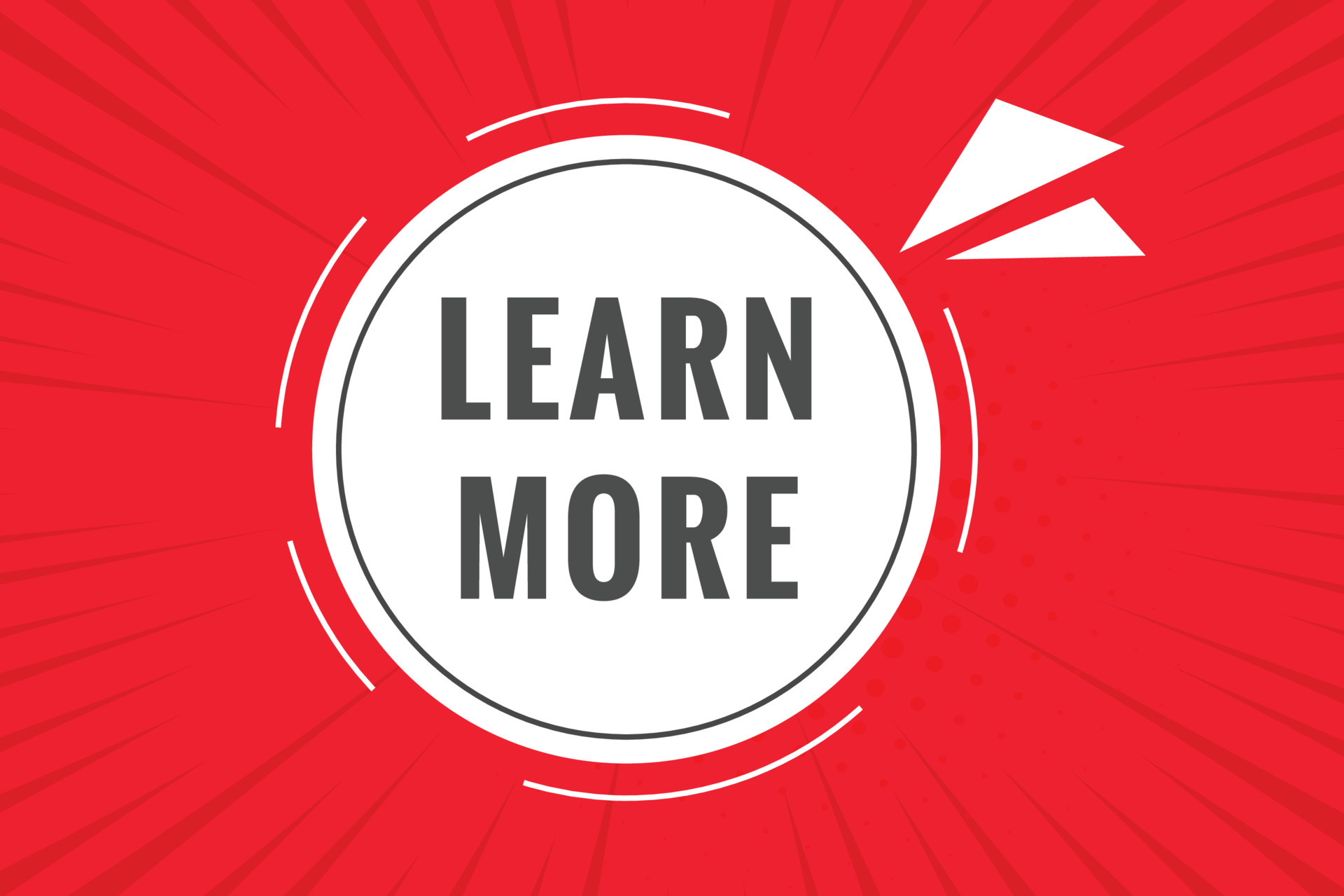 Red Learn More Button