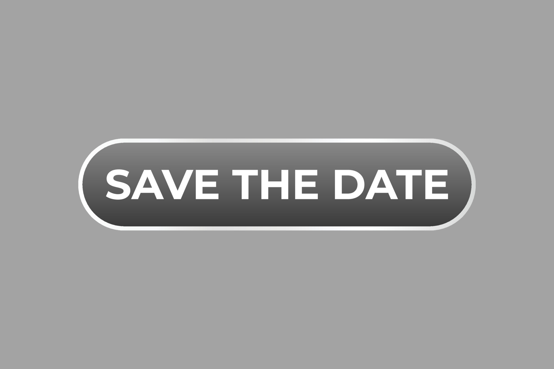 Save The Date Button Speech Bubble Banner Label Save The Date 8430