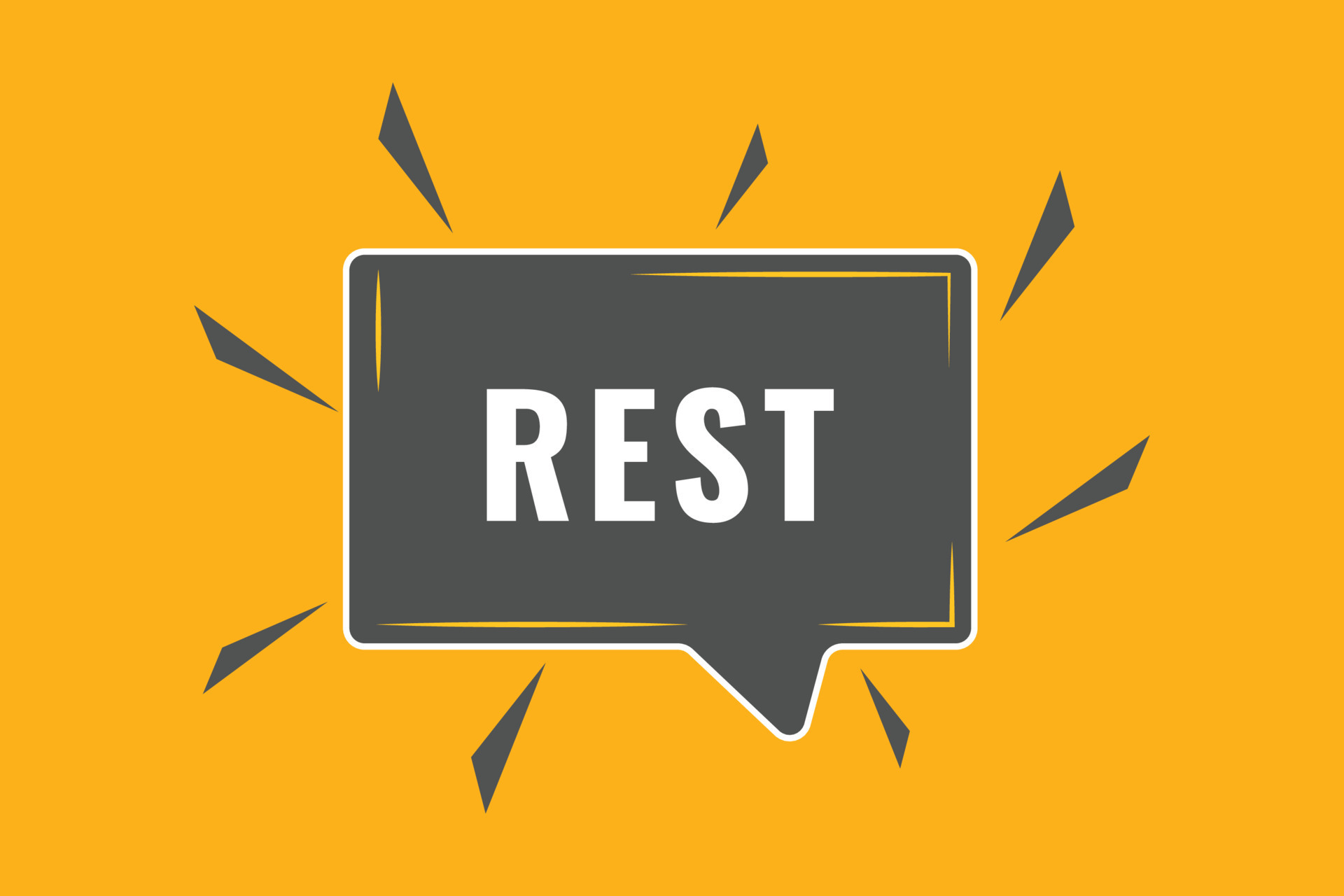 Rest Button. Speech Bubble, Banner Label Rest 24205024 Vector Art at ... Rest Button. Speech Bubble, Banner Label Rest 24205024 Vector Art at ...