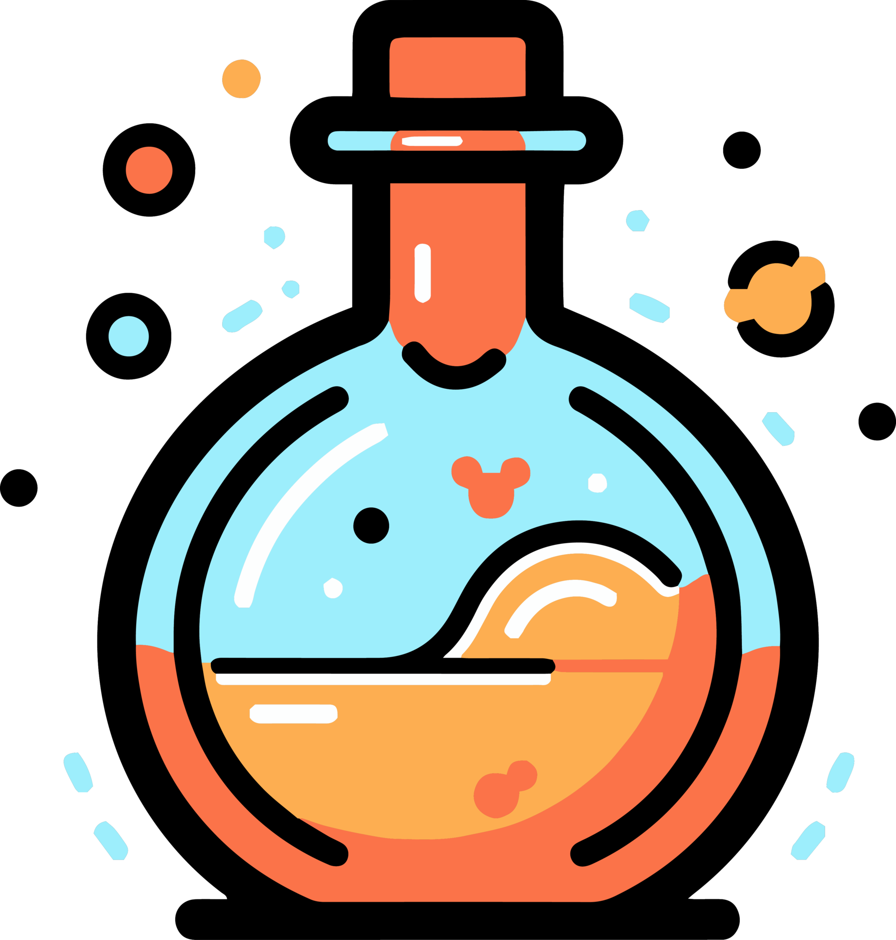 Hand Drawn Science Test Tube In Doodle Style 24206929 Png