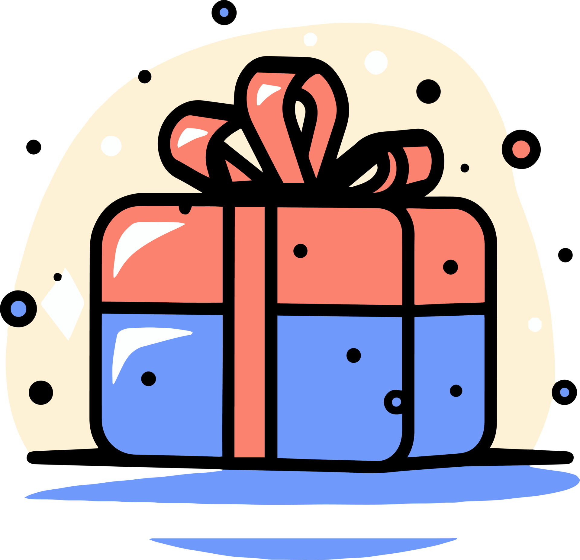 Hand Drawn Gift Box In Doodle Style 24207376 PNG hand-drawn-gift-box-in-doodle-style-24207376-png