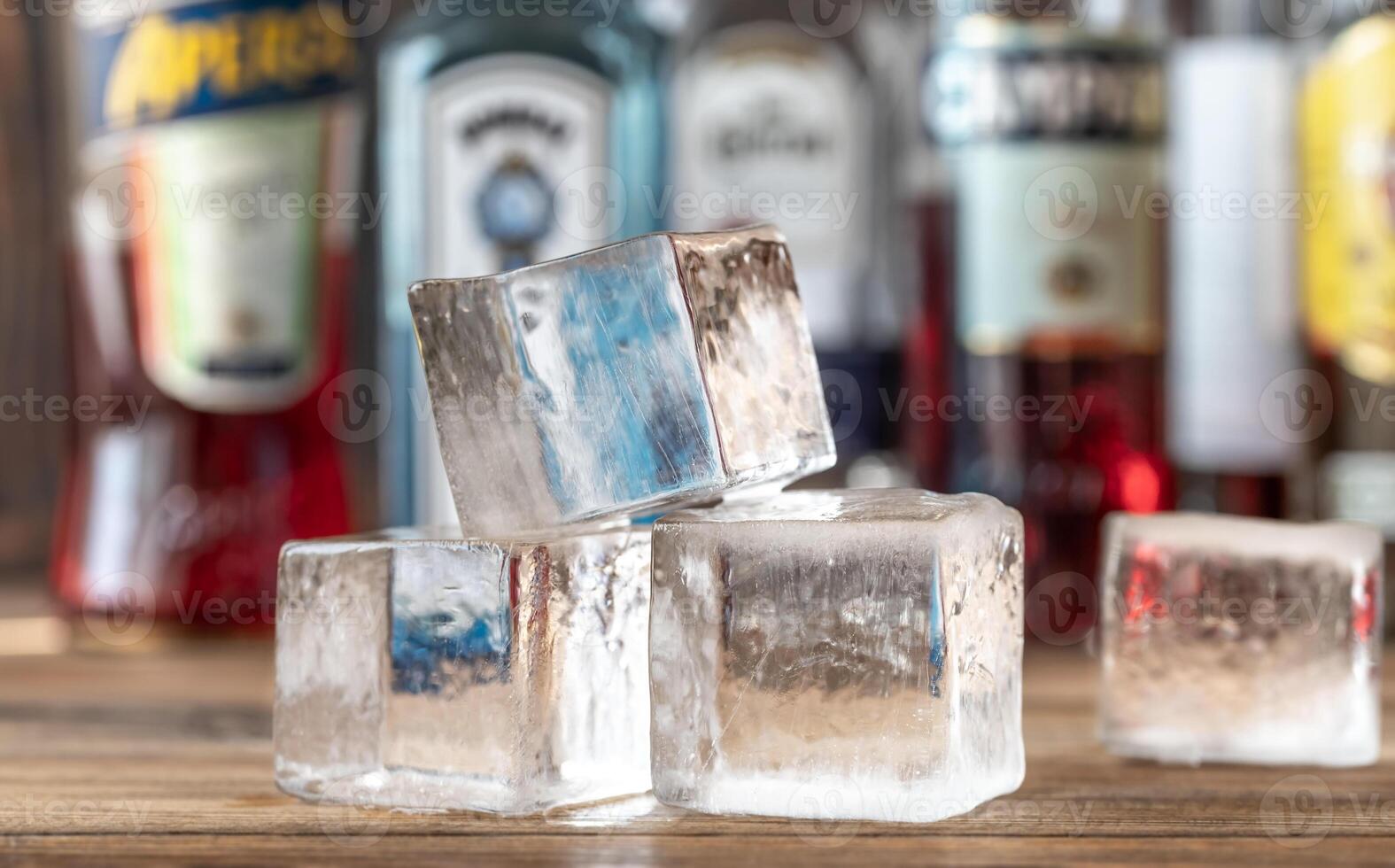 Crystal clear ice cubes 24215807 Stock Photo at Vecteezy