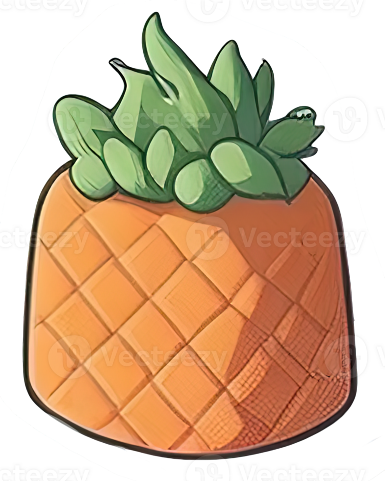 Sucré Gâteau Dessin Animé Illustration Génératif Ai 24217939 Png