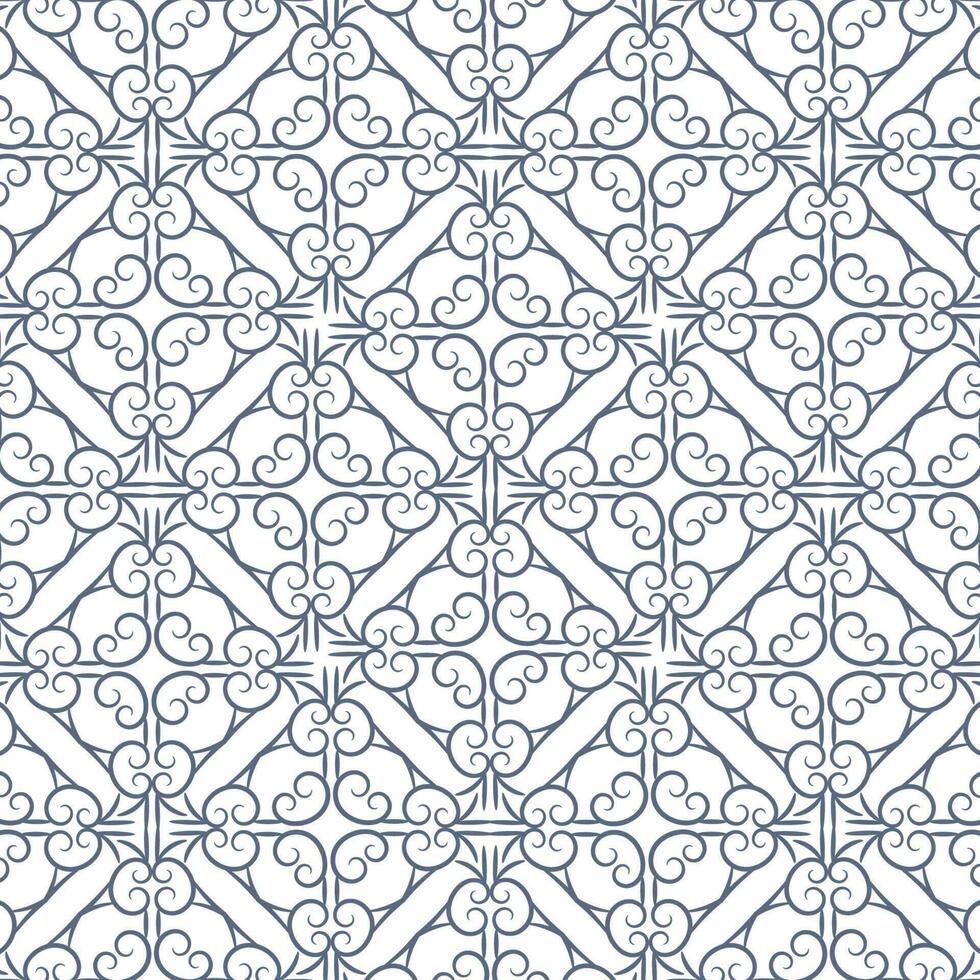 Abstract Simple Geometric Vector Seamless Pattern With Gold Line Texture On White Background