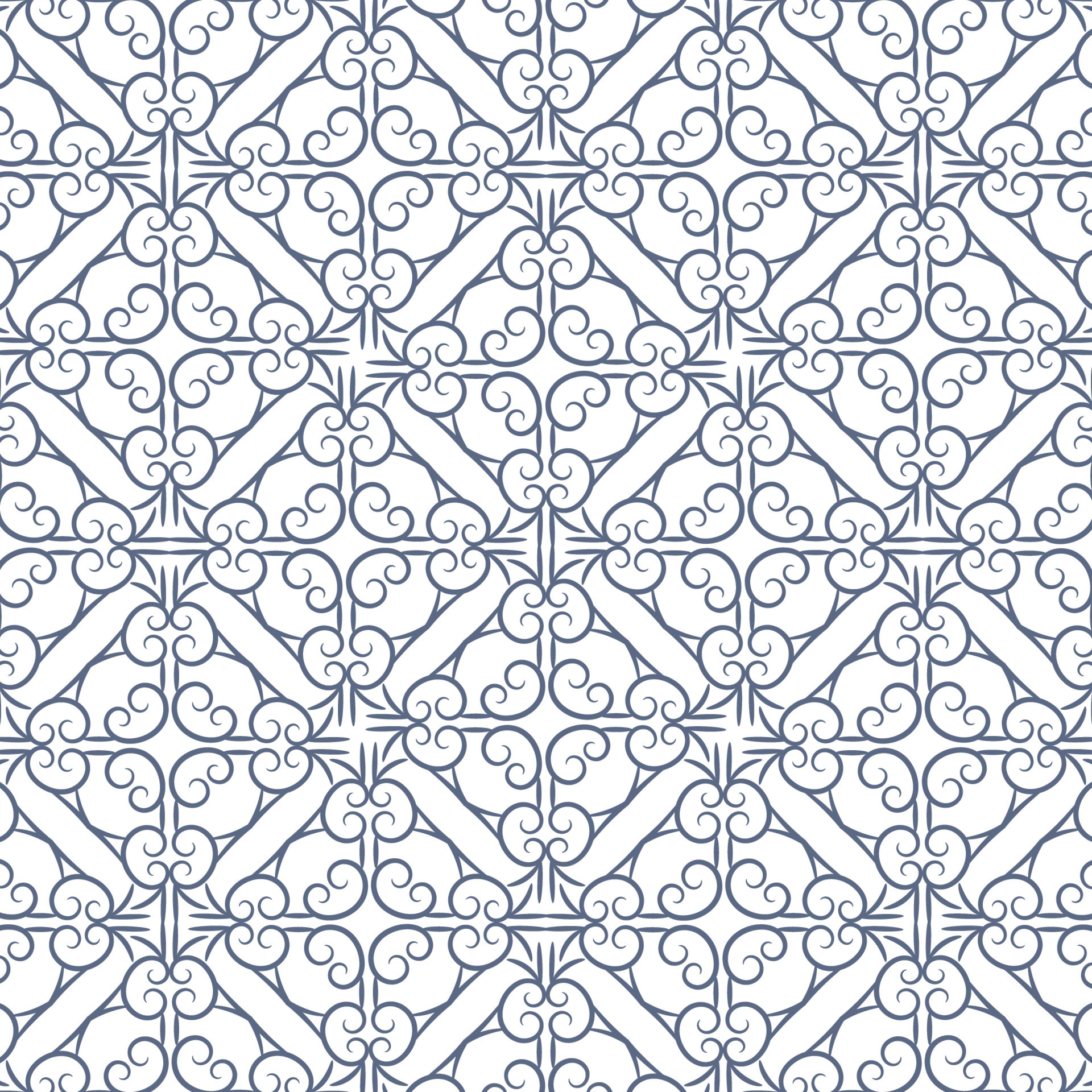 Abstract Simple Geometric Vector Seamless Pattern With Gold Line