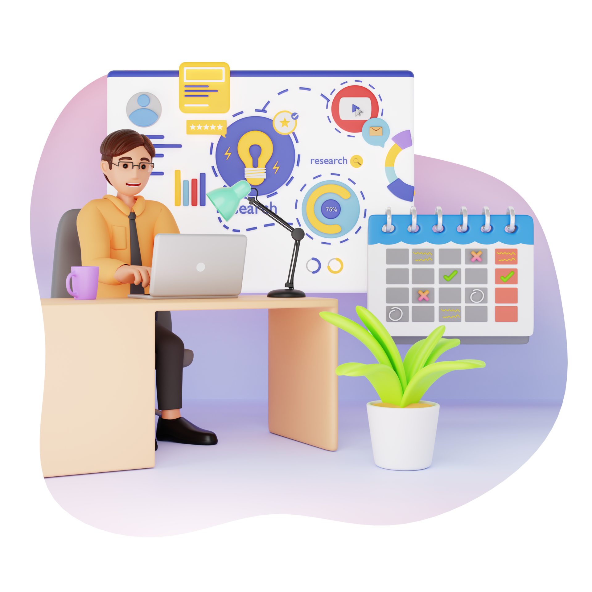 Data Analysis Processing, 3D Character Illustration 24222393 PNG Data Analysis Processing, 3D Character Illustration 24222393 PNG