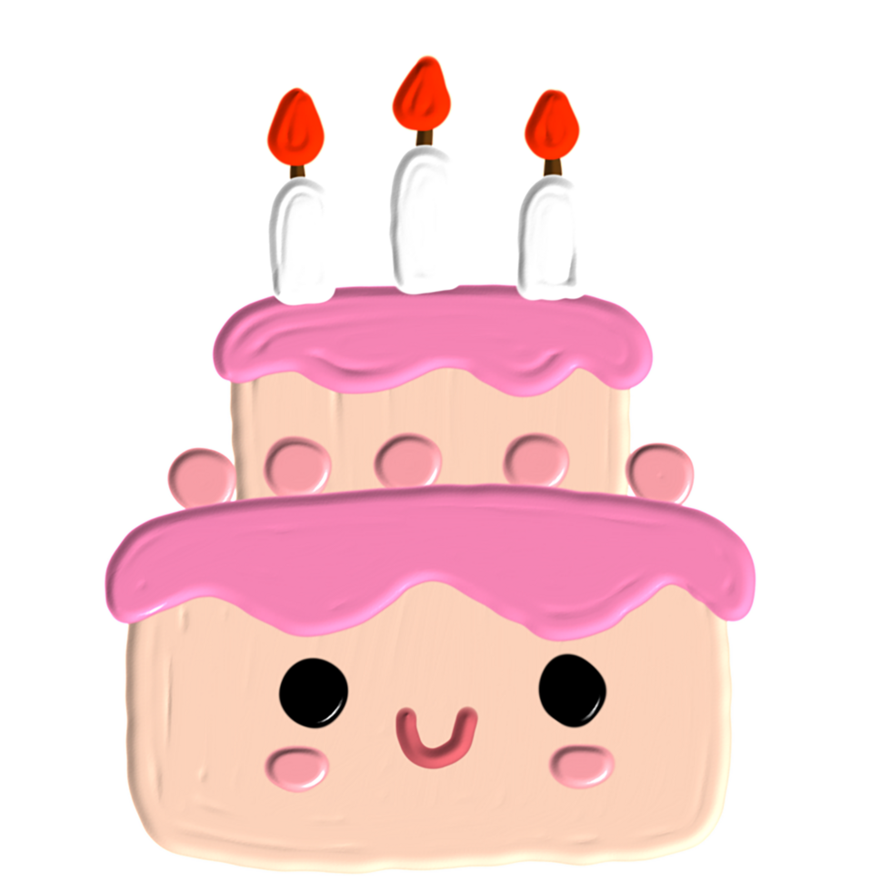 Hand Drawn Cute Cake 24223323 Png