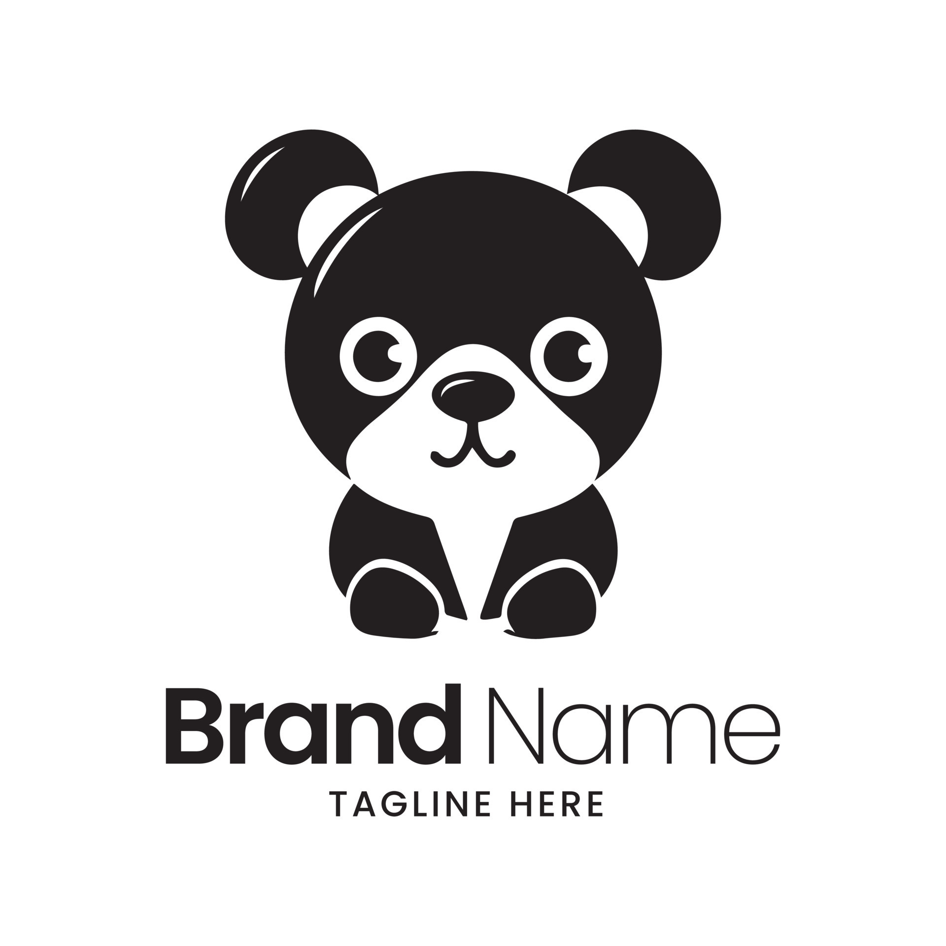 Panda Logo Design