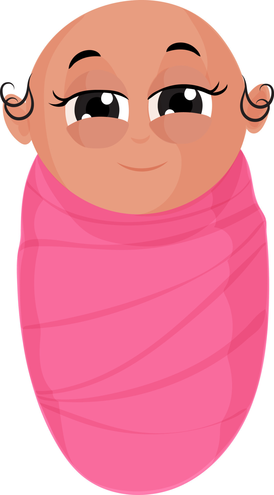 Cute little baby character. 24224733 Vector Art at Vecteezy