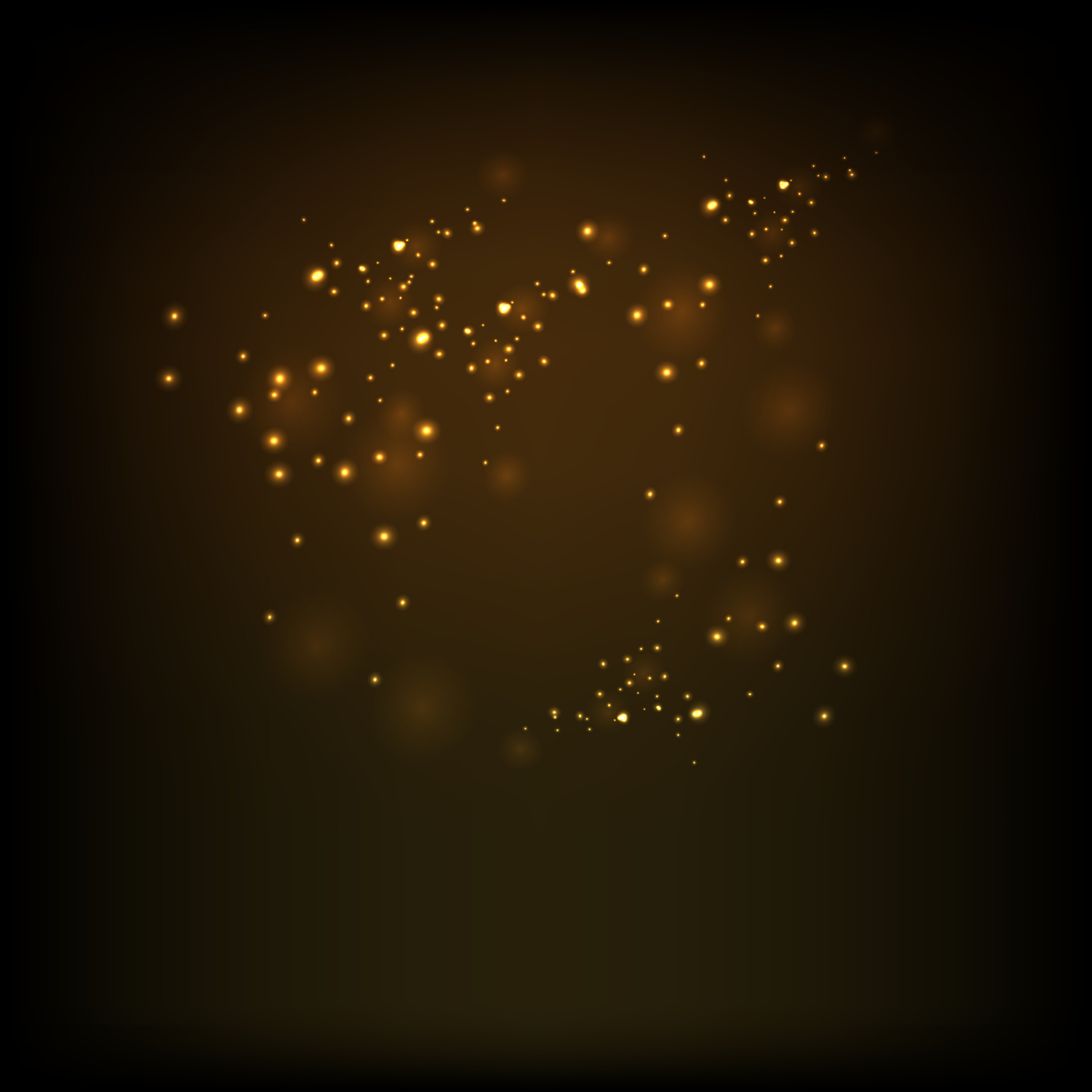 Abstract golden glitter or lights effect. 24225447 Vector Art at Vecteezy