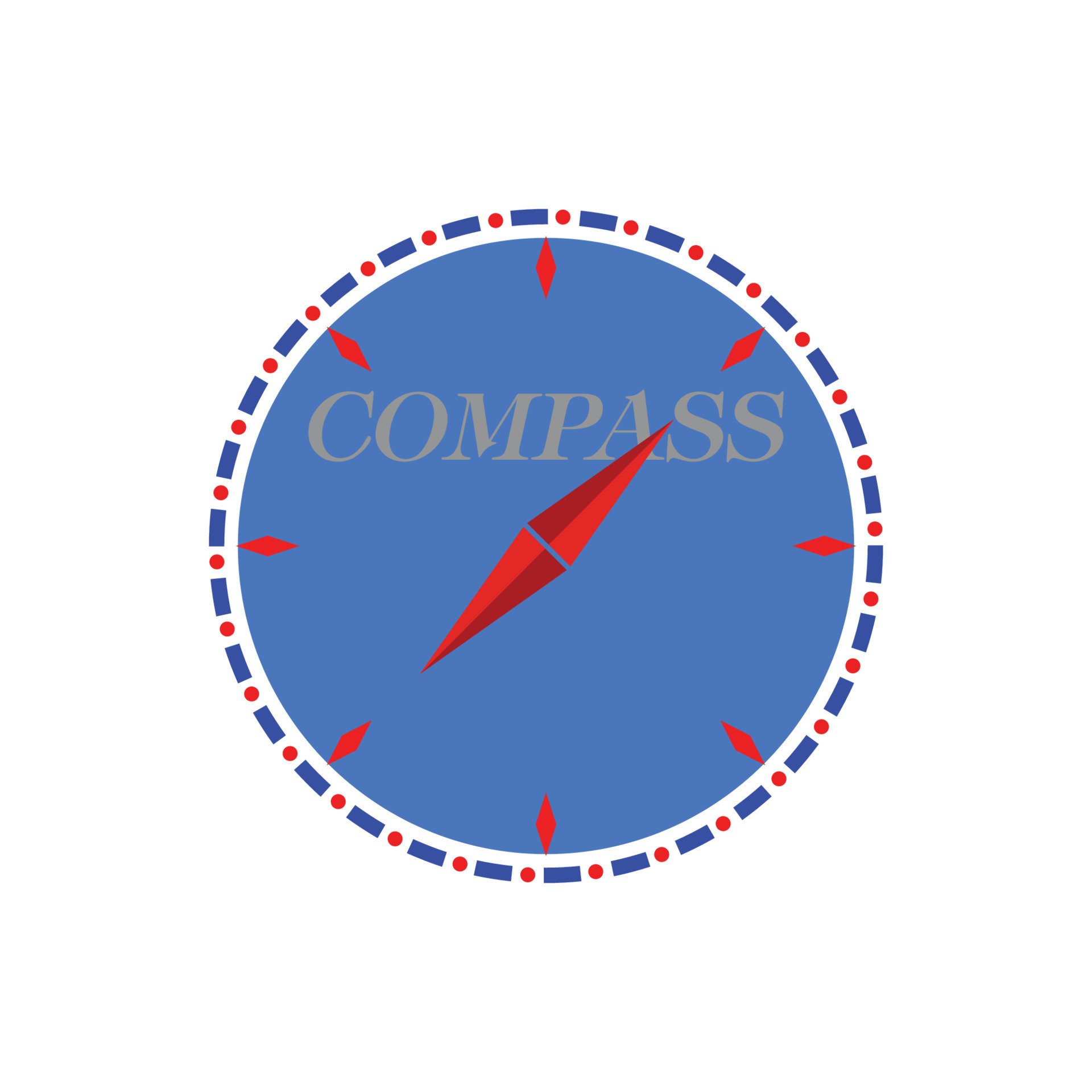 Compass Logo Template Vector Icon Illustration Design 24228328 Vector Art At Vecteezy