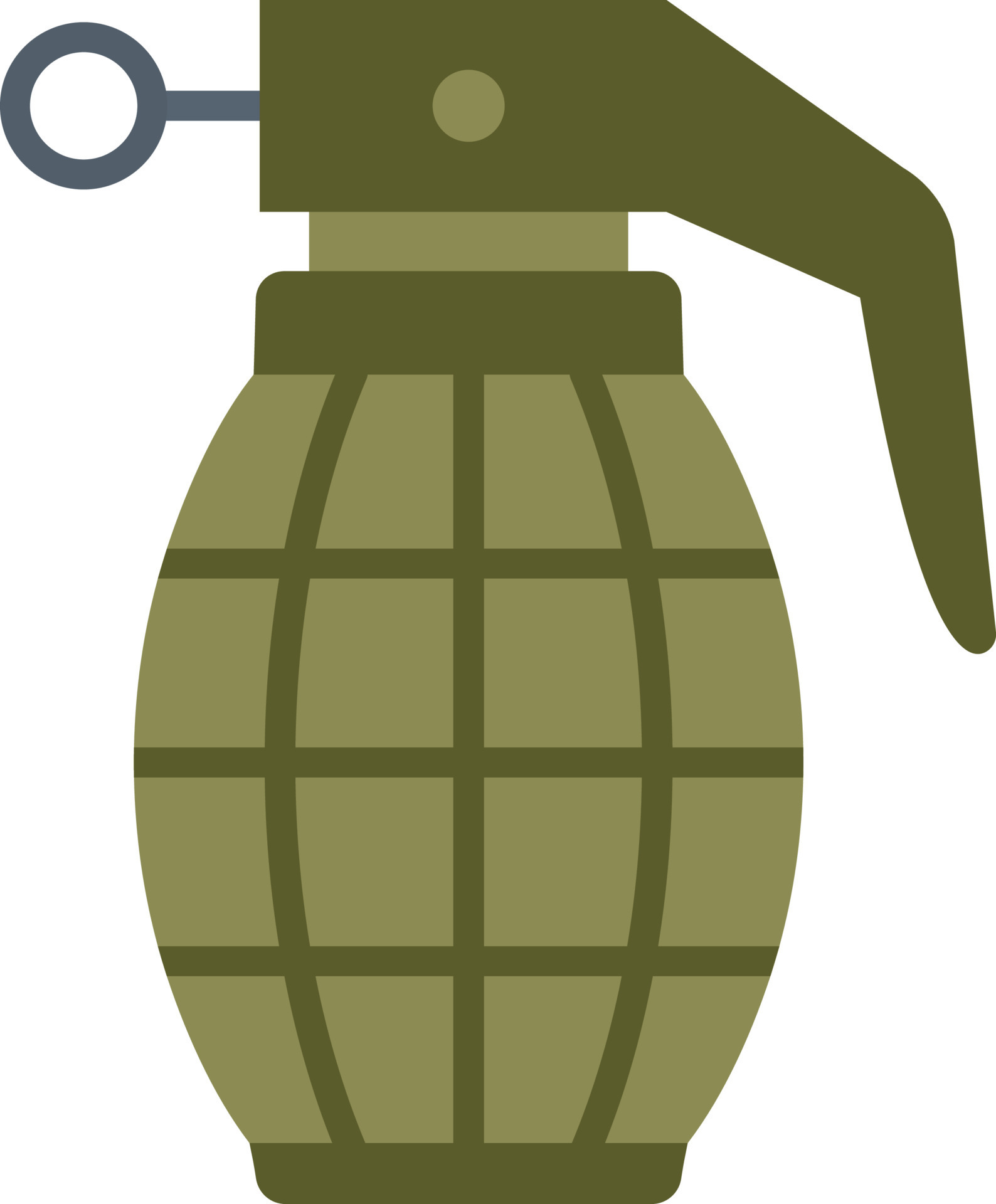 Grenade icon vector image. 24230744 Vector Art at Vecteezy