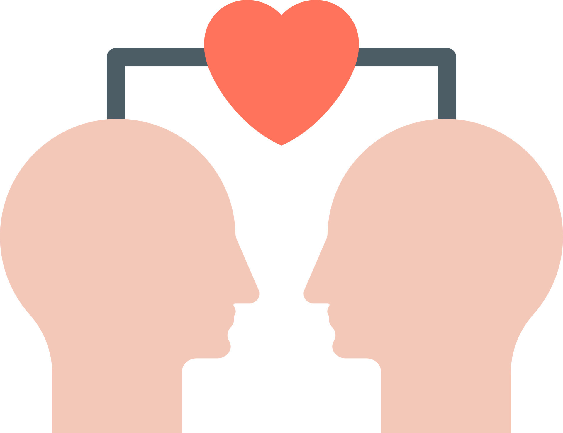 Empathy icon vector image. 24230871 Vector Art at Vecteezy