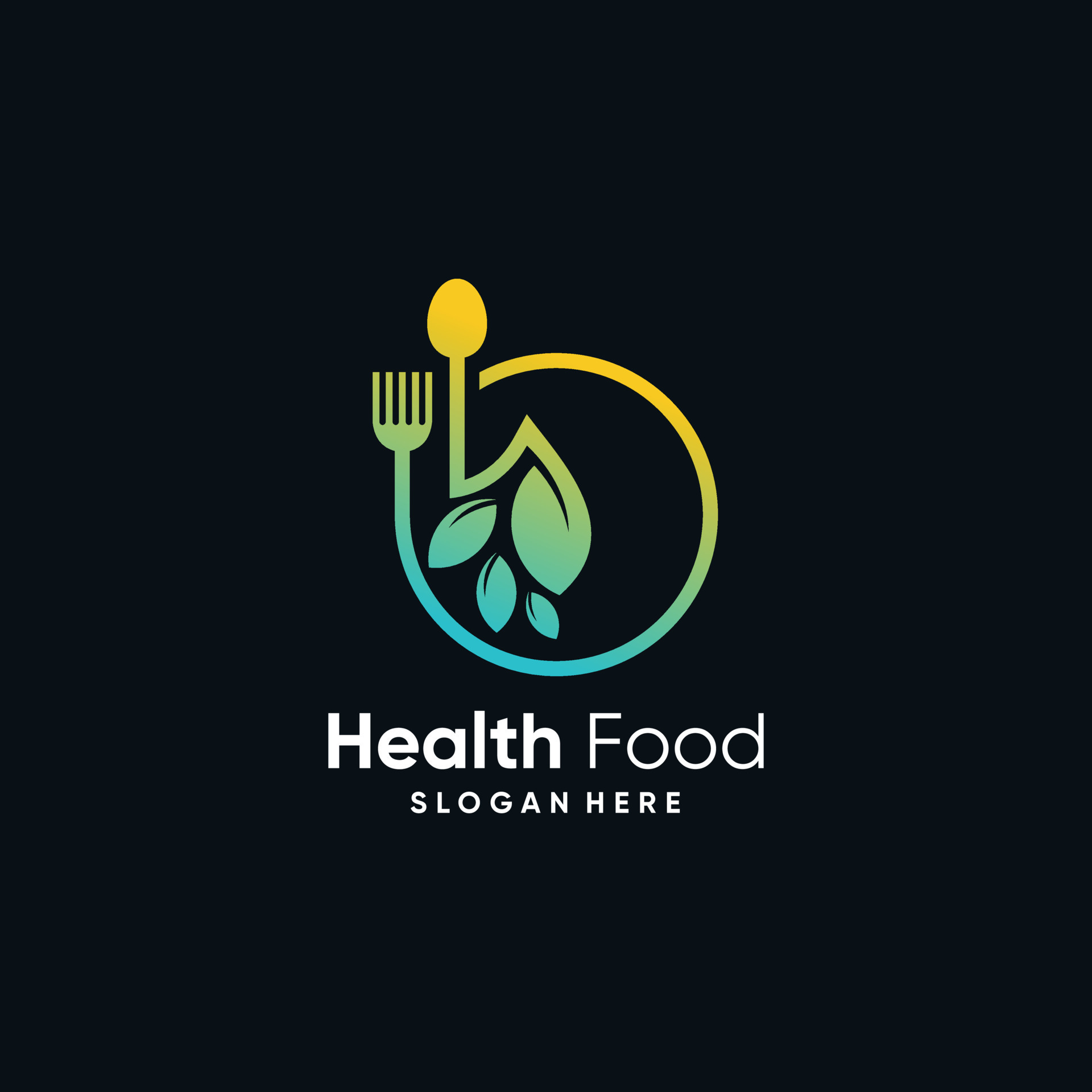 Food logo vector design illustration with modern creative concept ... Food logo vector design illustration with modern creative concept ...