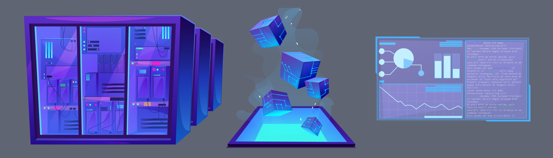 Digital data analysis dashboard, server room 24233379 Vector Art at ... Digital data analysis dashboard, server room 24233379 Vector Art at ...