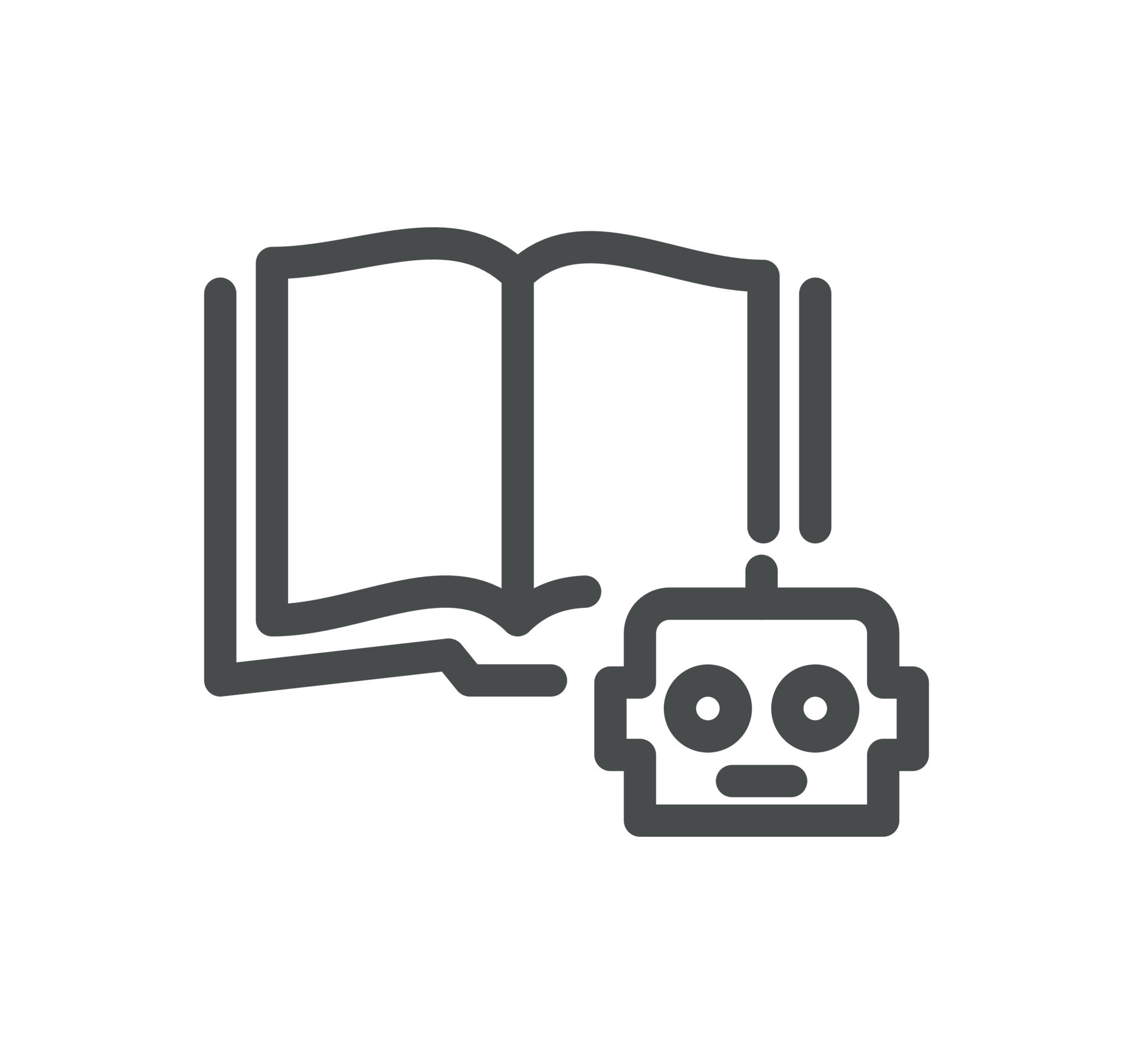 Book related icon outline and linear vector. 24233623 Vector Art at ...