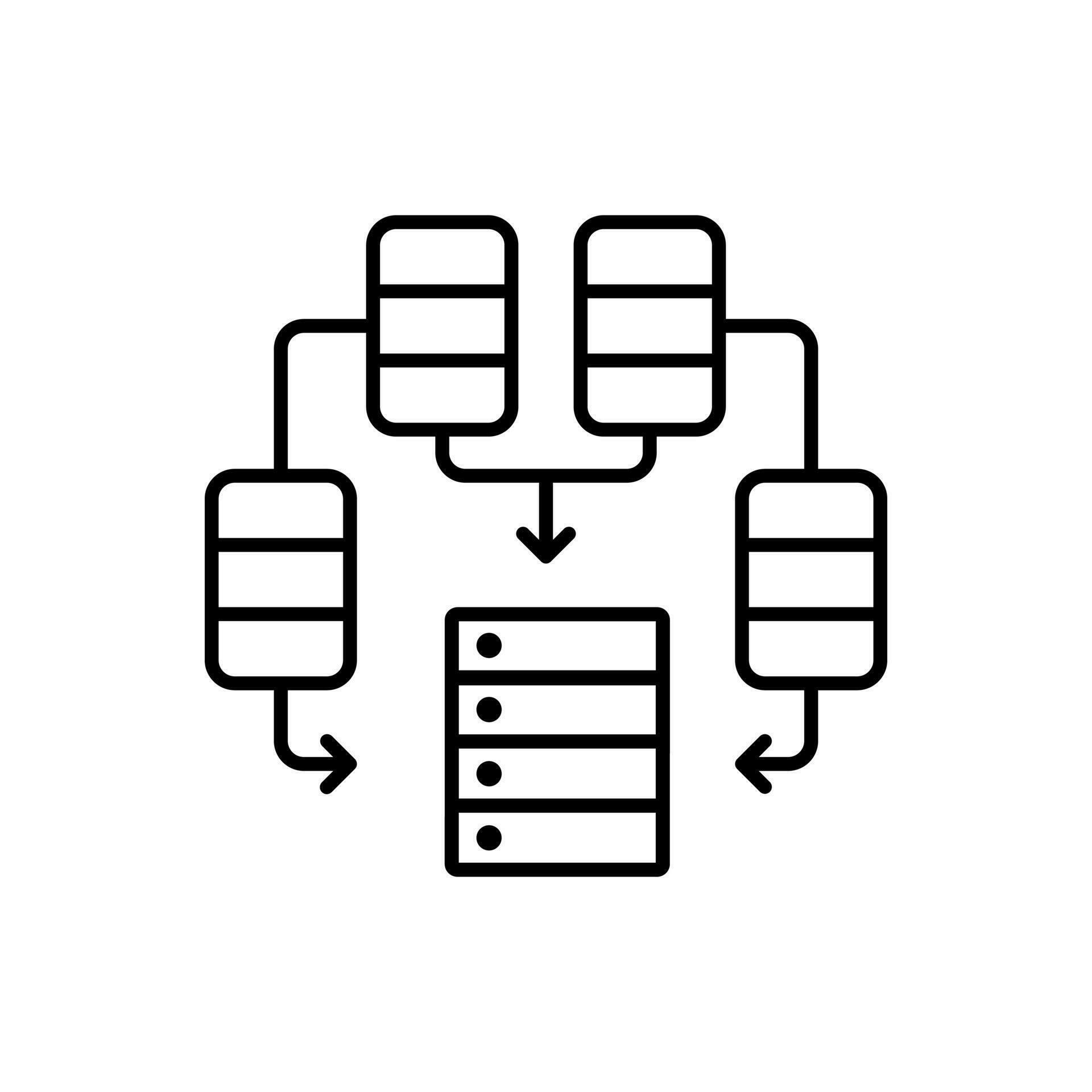 Data exchange icon vector. transfer information illustration sign. file ...