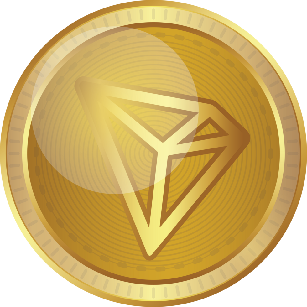Tron TRX coin 24239854 PNG Tron TRX coin 24239854 PNG